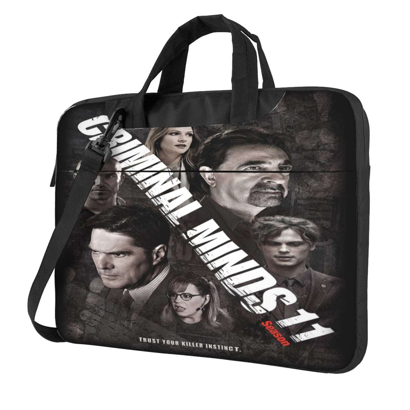 Criminal Minds Laptop Bag with Extra Pocket Soft Carrying Handle ...