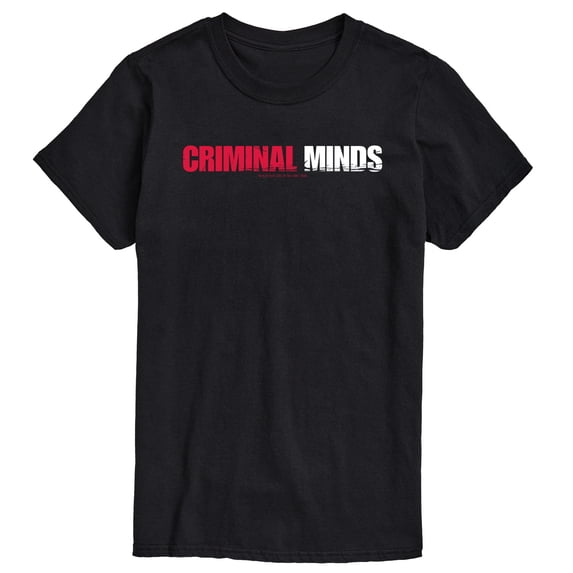 Criminal Minds - Large Logo - Men's Short Sleeve Graphic T-Shirt ...