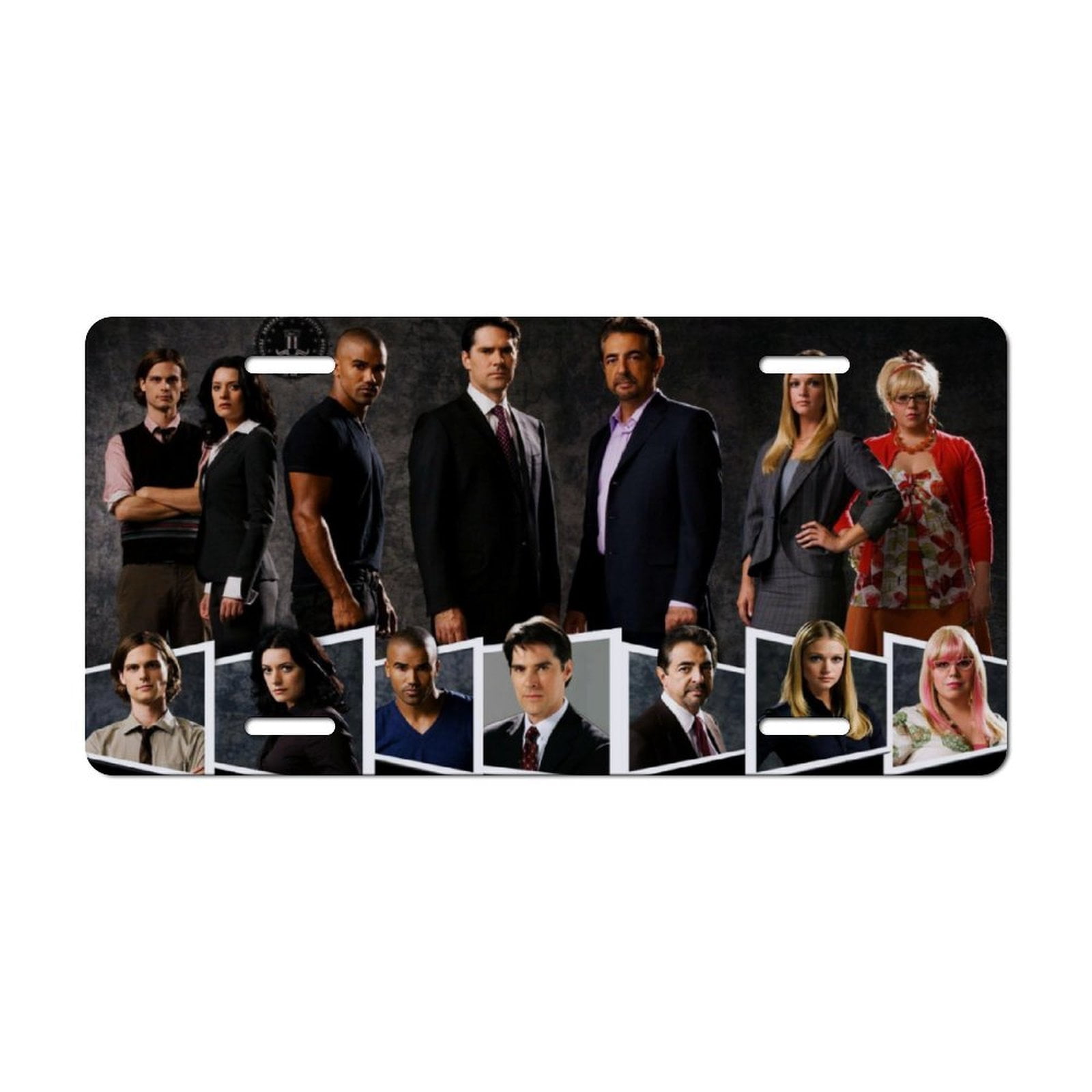 Criminal Minds License Plate Cover Aluminum For Various Car Truck ...