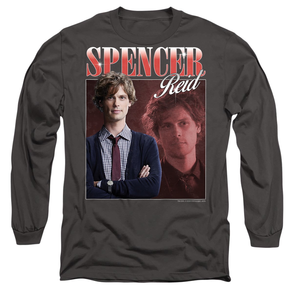 Criminal Minds Spencer Reid Bootleg Unisex Adult Long-Sleeve T Shirt ...