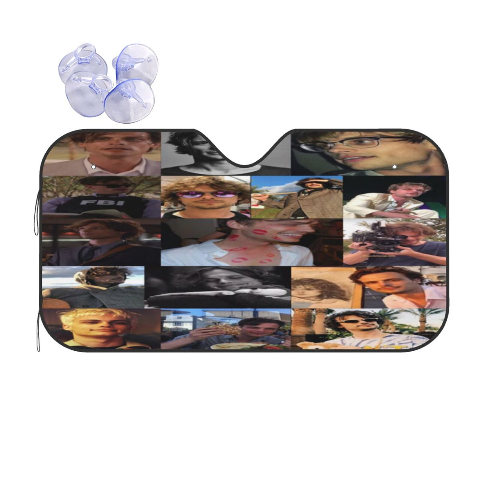 Criminal Minds Spencer Reid Car Sun Shade Windshield Cartoon Sun Shade ...