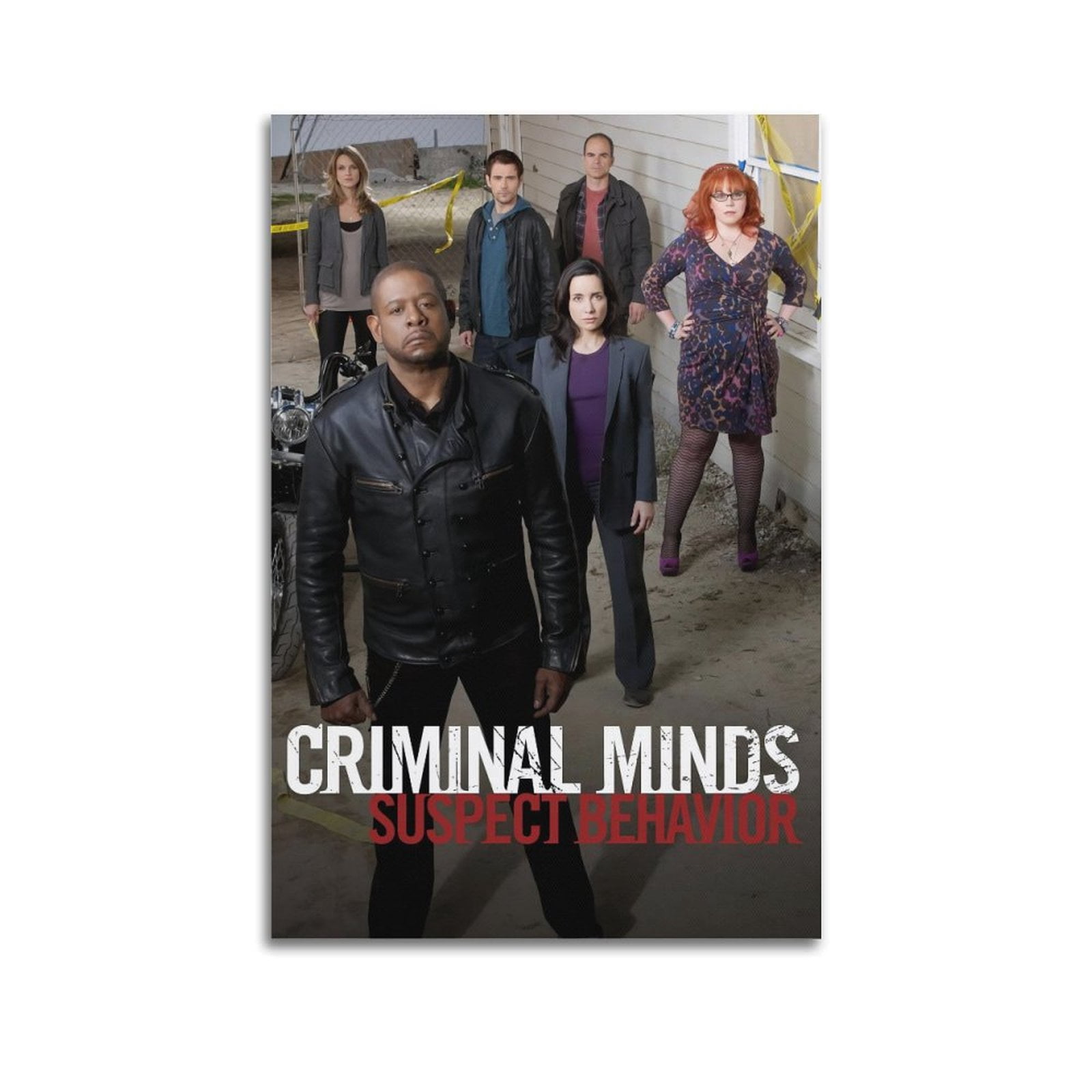 Criminal Minds Suspect Behavior Poster Wall Art Canvas Aesthetic Music ...