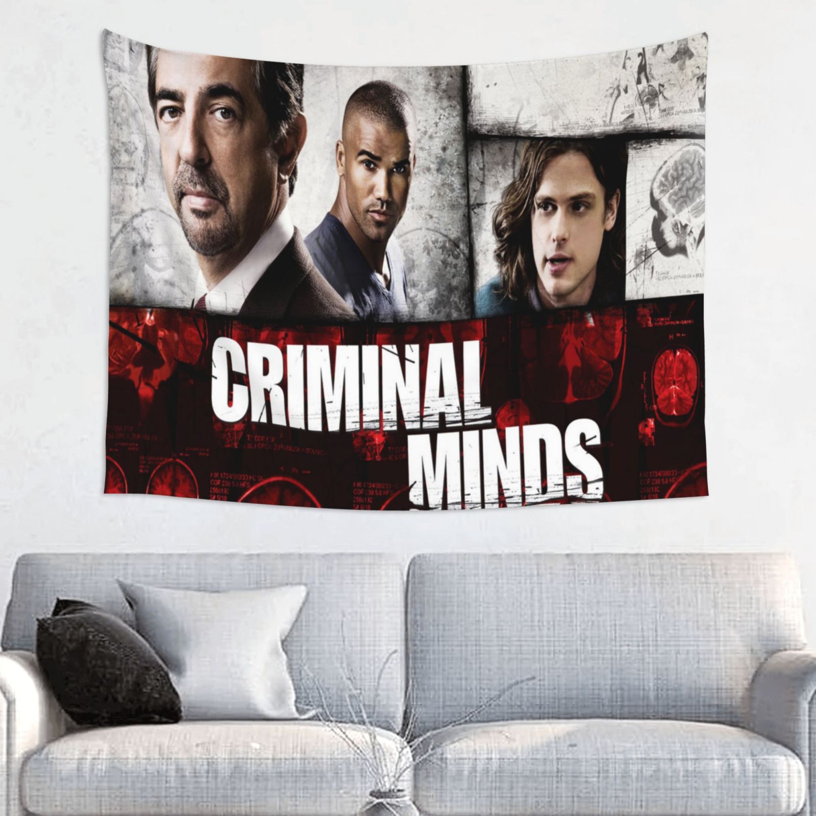 Criminal Minds Tapestry Cool Tapestry Art Prints Wall Painting Artworks ...