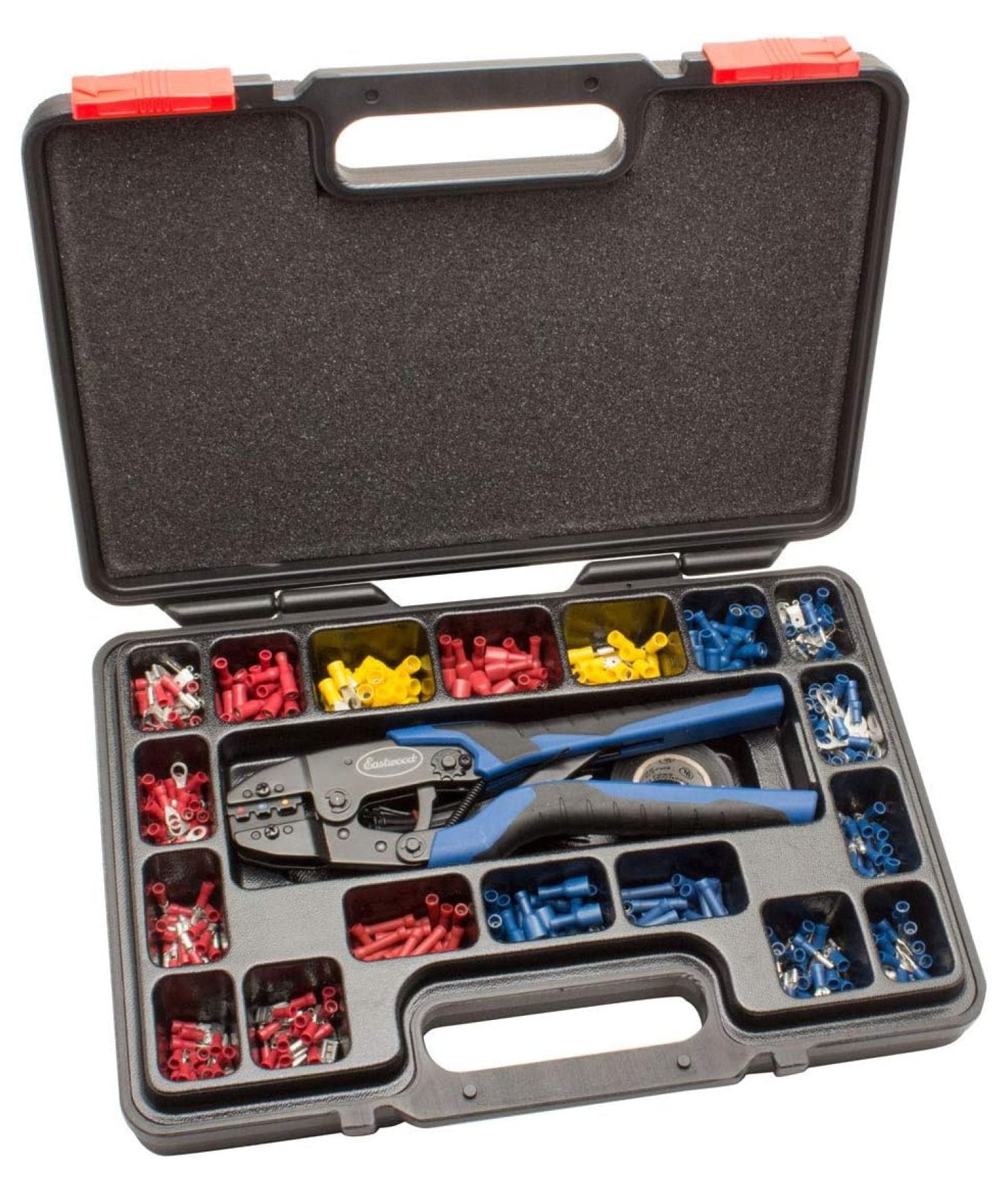 Crimp-Right Solderless Connector Crimping Kit Ferrule Crimper Plier ...