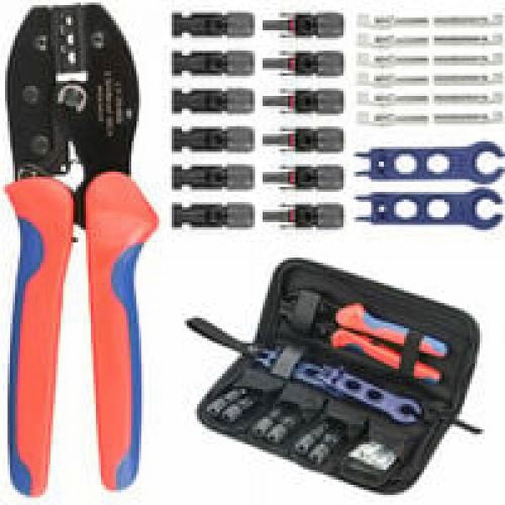 Crimp Tool Kit, Solar Install Kit With High Precision Ratchet Mechanism ...