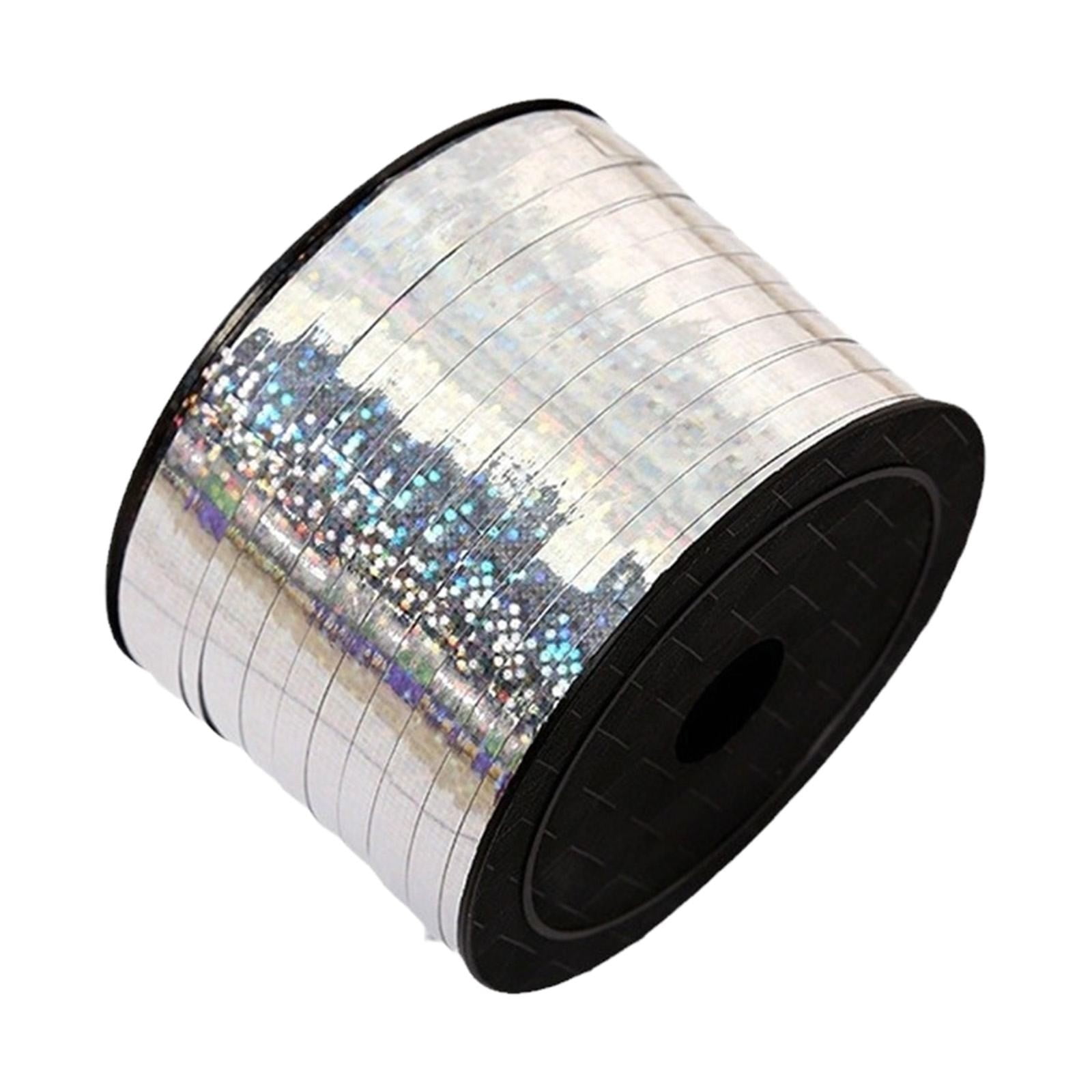 Crimped Curling Ribbon, Shiny Metallic Balloon String Roll Gift ...