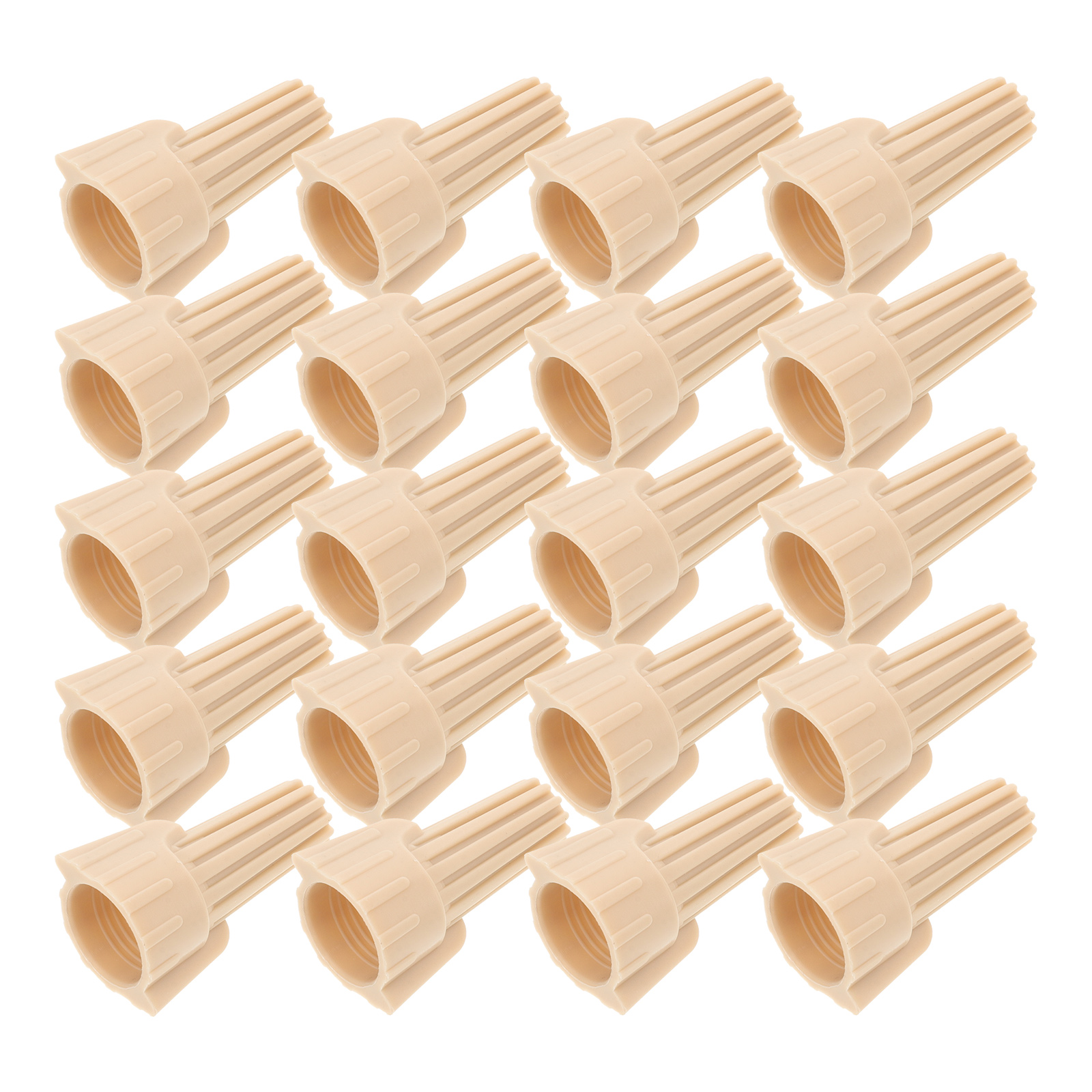 100PCS Practical Wire Terminal Winged Connectors Electrical Wire End ...