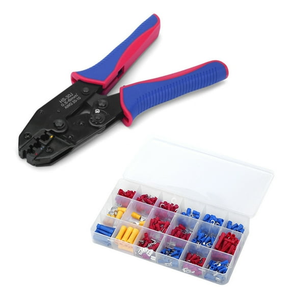 Crimping Pliers Cable Lugs Set Wire Crimping Tool Kits Adjustable ...