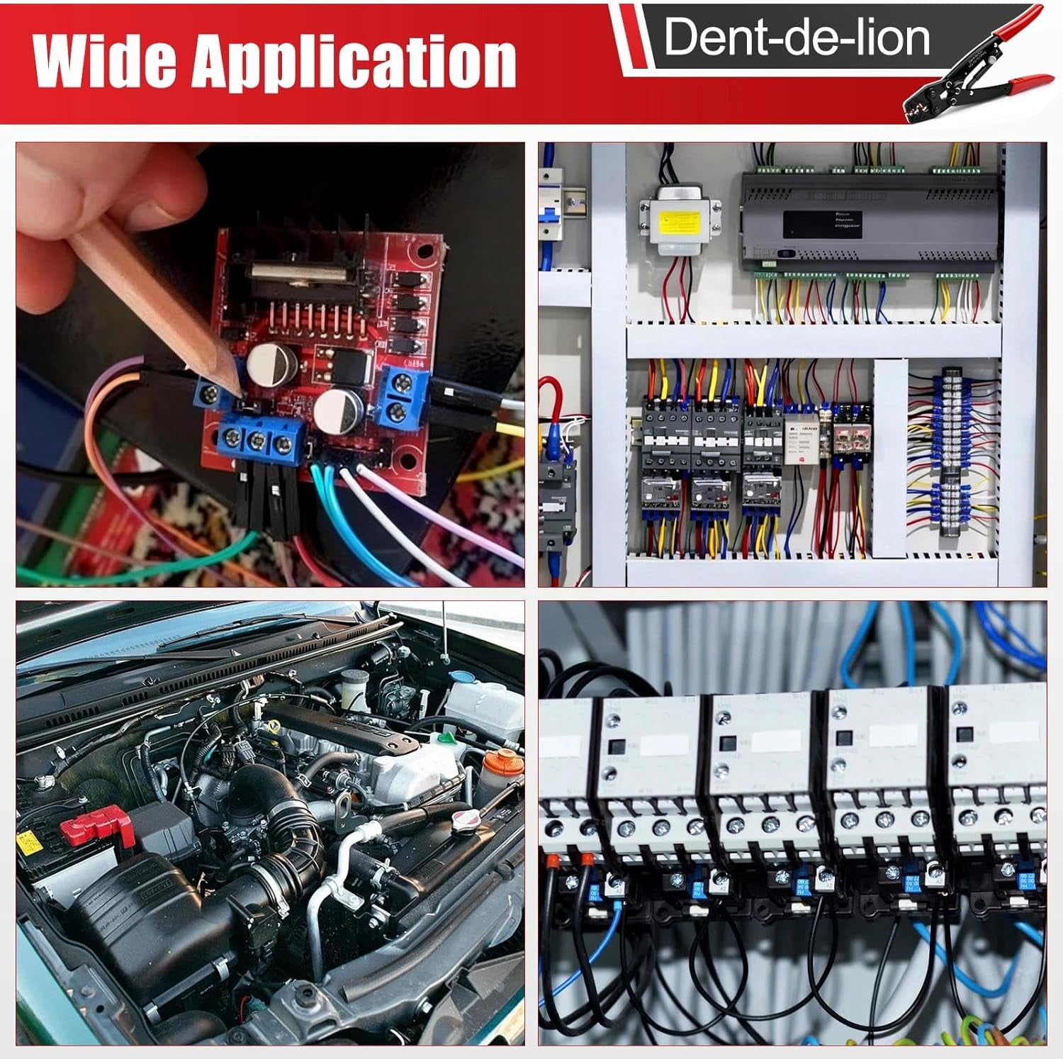 Crimping Pliers Crimping Tool for 50 Amps 600V Connector Cutting Wire ...
