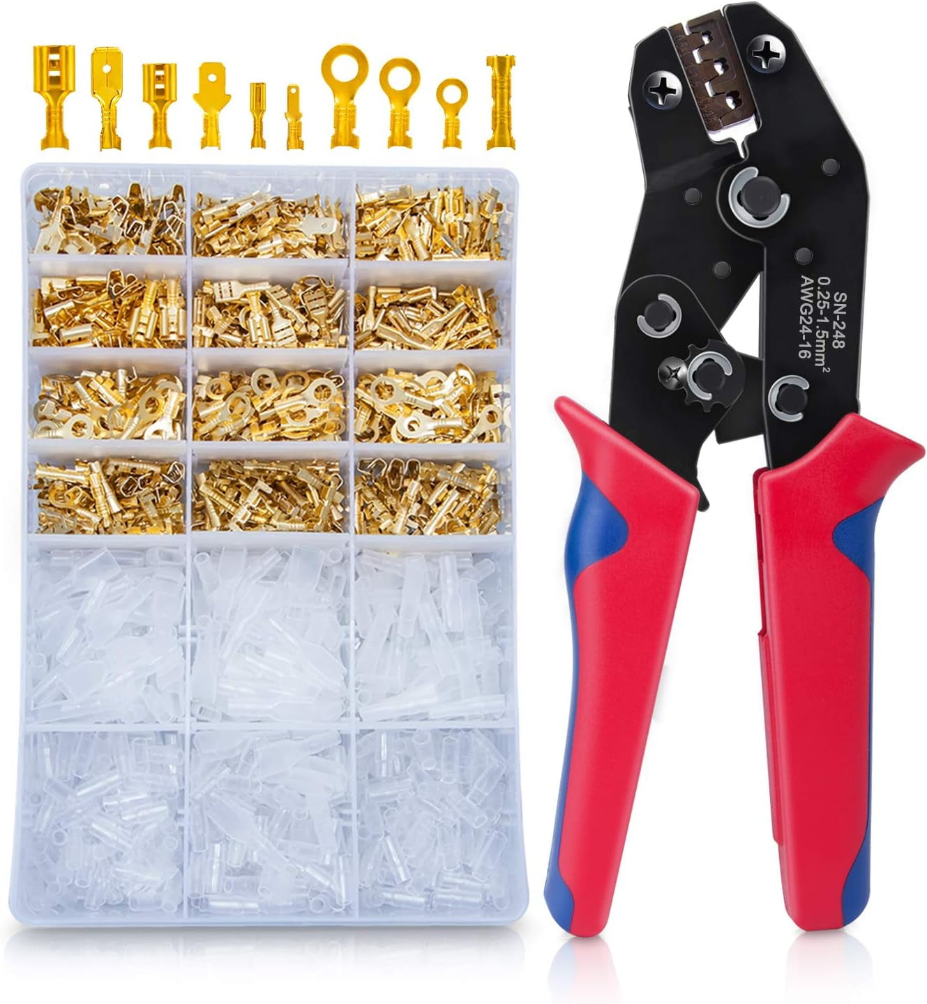 Crimping Pliers for Enhanced Design, Broad Application Scope with 0.25 ...