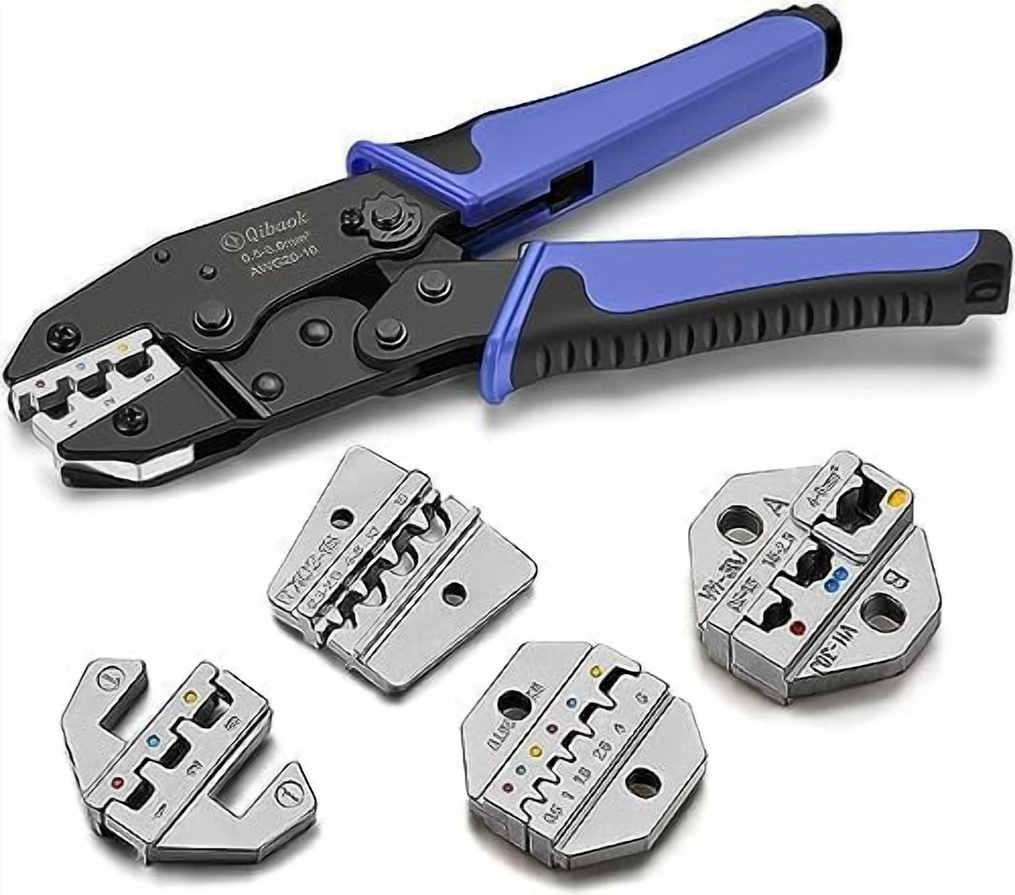 Crimping Tool SetRatcheting Wire Crimper Tool with 4 PCS ...