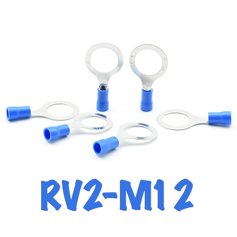 Crimping insulated ring lugs, terminals for wires, тип-O, RV 3.2mm, 4mm ...