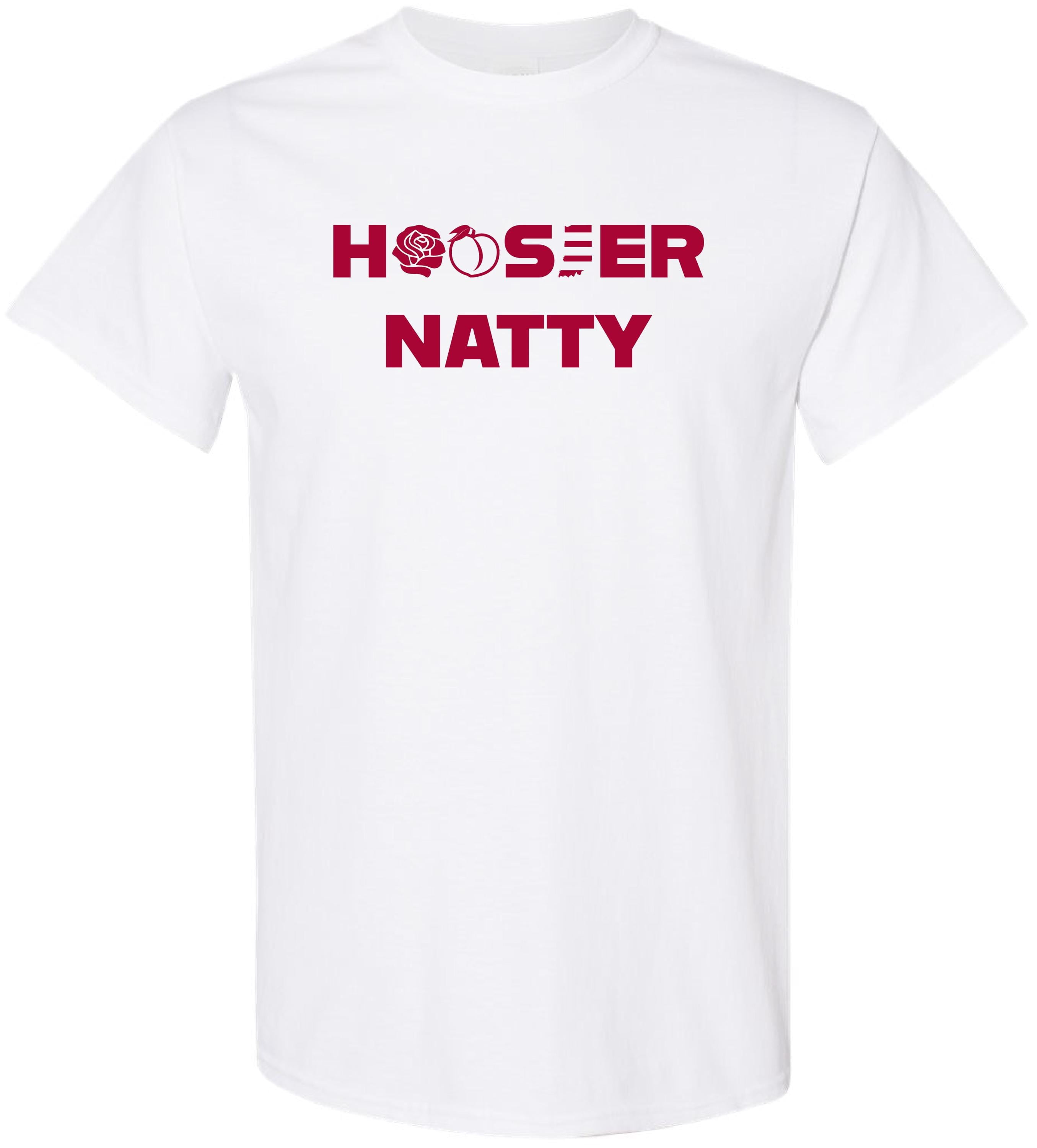 Crims0n N@tty Indi@na Hoosier football fan T-shirt - Walmart.com