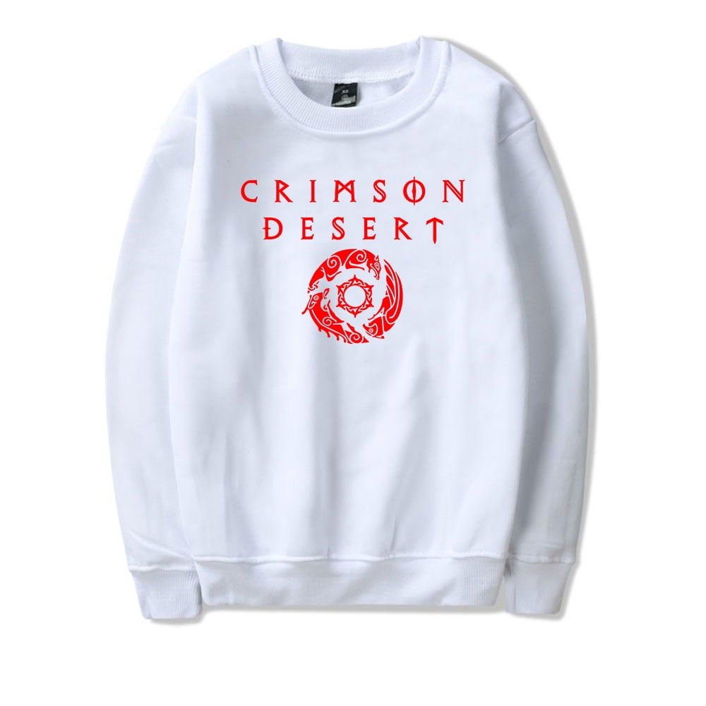 Crimson Desert Merch Logo Crewneck Sweatshirts Cosplay Women Men ...