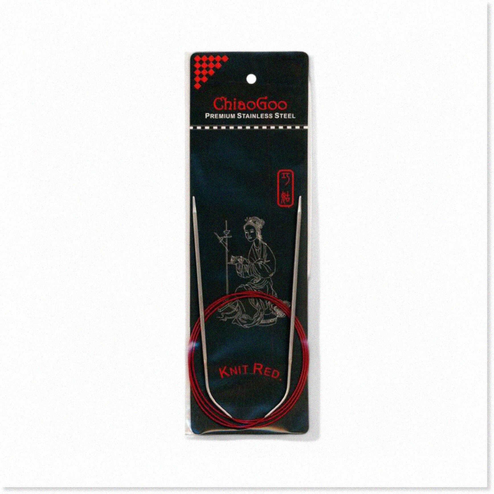 Crimson LoopMaster 40" - Precision Crafted Circular Knitting Needles ...