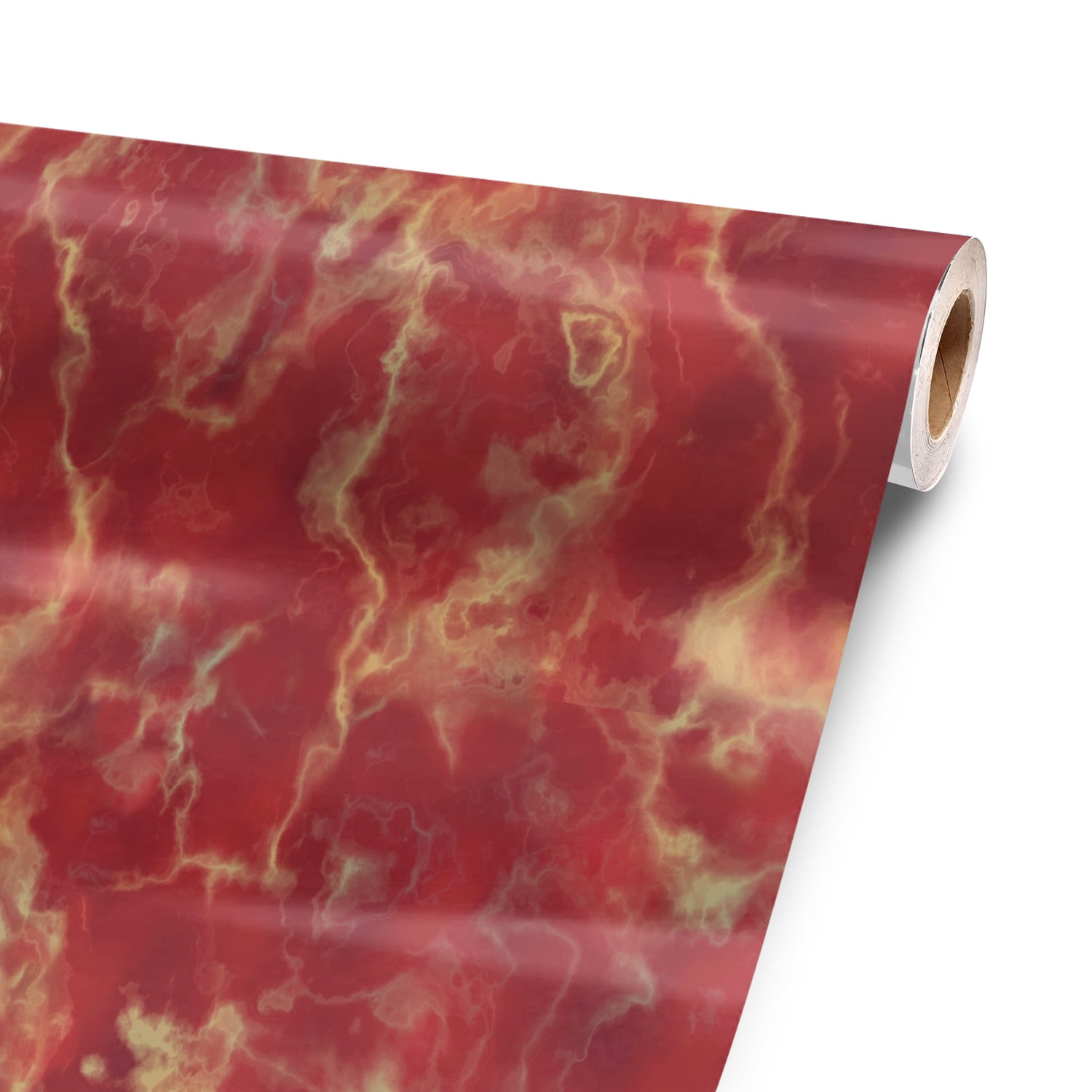 Crimson Marble 96” x 52” Vinyl Wrap Sheet for large or custom items ...