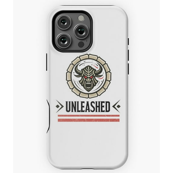 Crimson Minotaur Unleashed Fury Logo Phone Case for iPhone 16 15 14 13 12 11 Pro Max - Walmart.com
