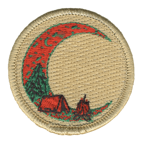 Crimson Moon Patrol Patch (Sew-on) - ClassB - Walmart.com