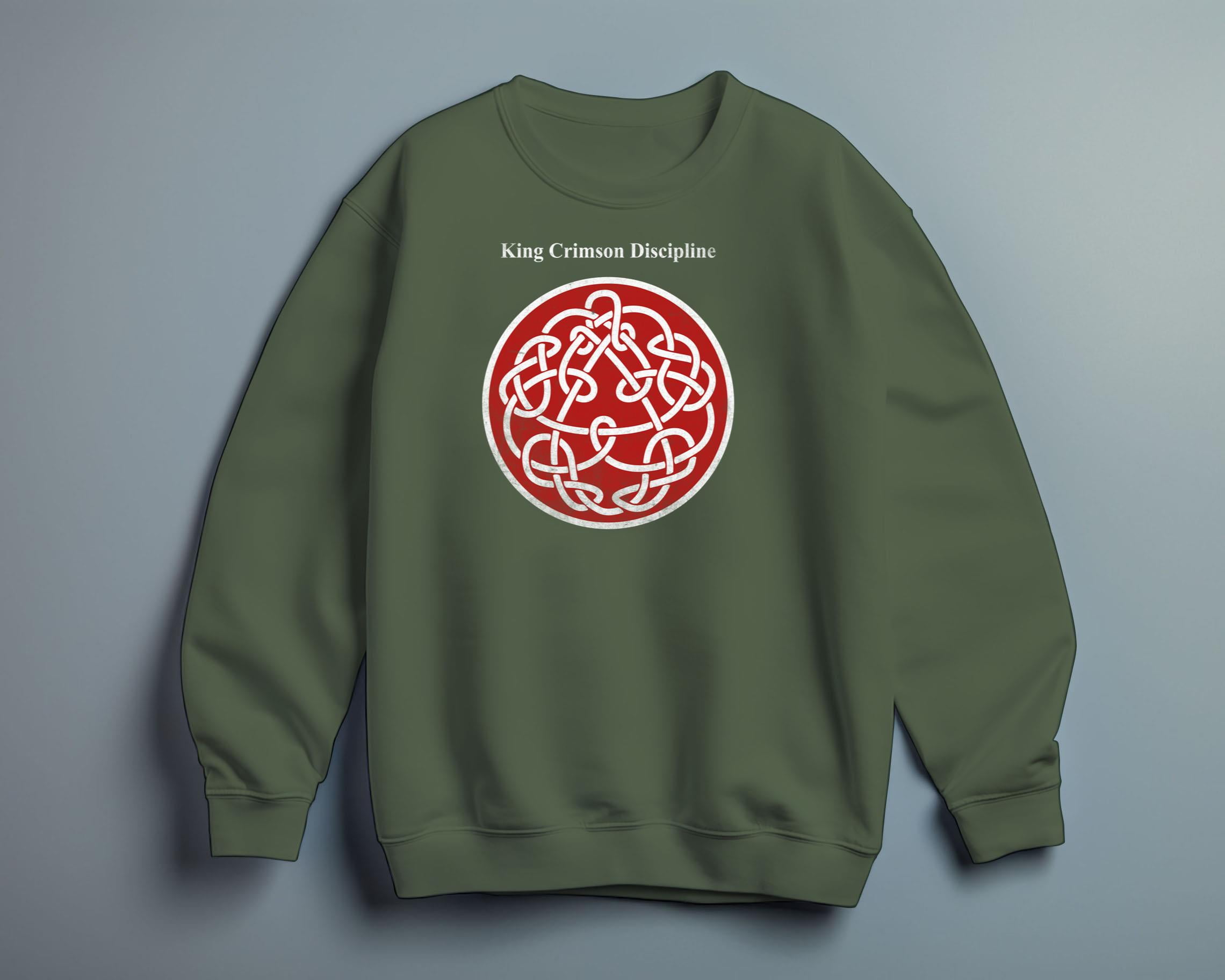 Crimson Soundwave Shirt – Classic Prog Rock Inspired Graphic Tee New ...