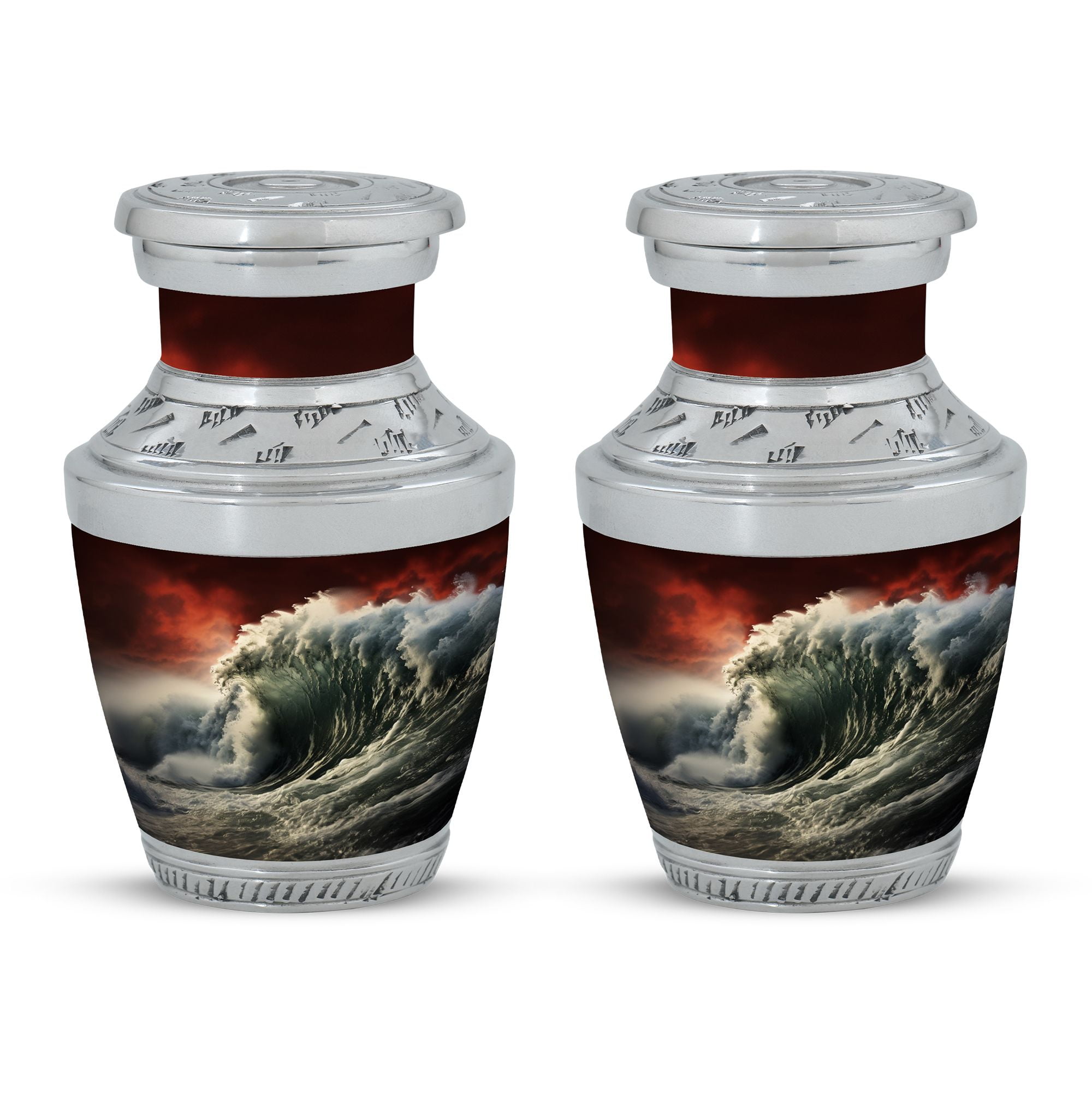 Crimson Tide Love's Legacy - Small Keepsake Urn for Enduring ...