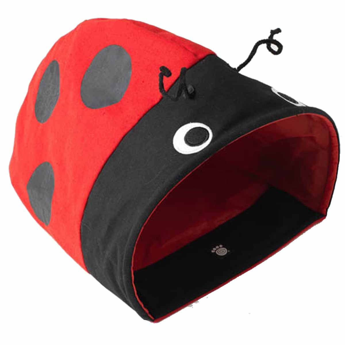 Crinkle Cat Cave - Ladybug - One Size - Walmart.com