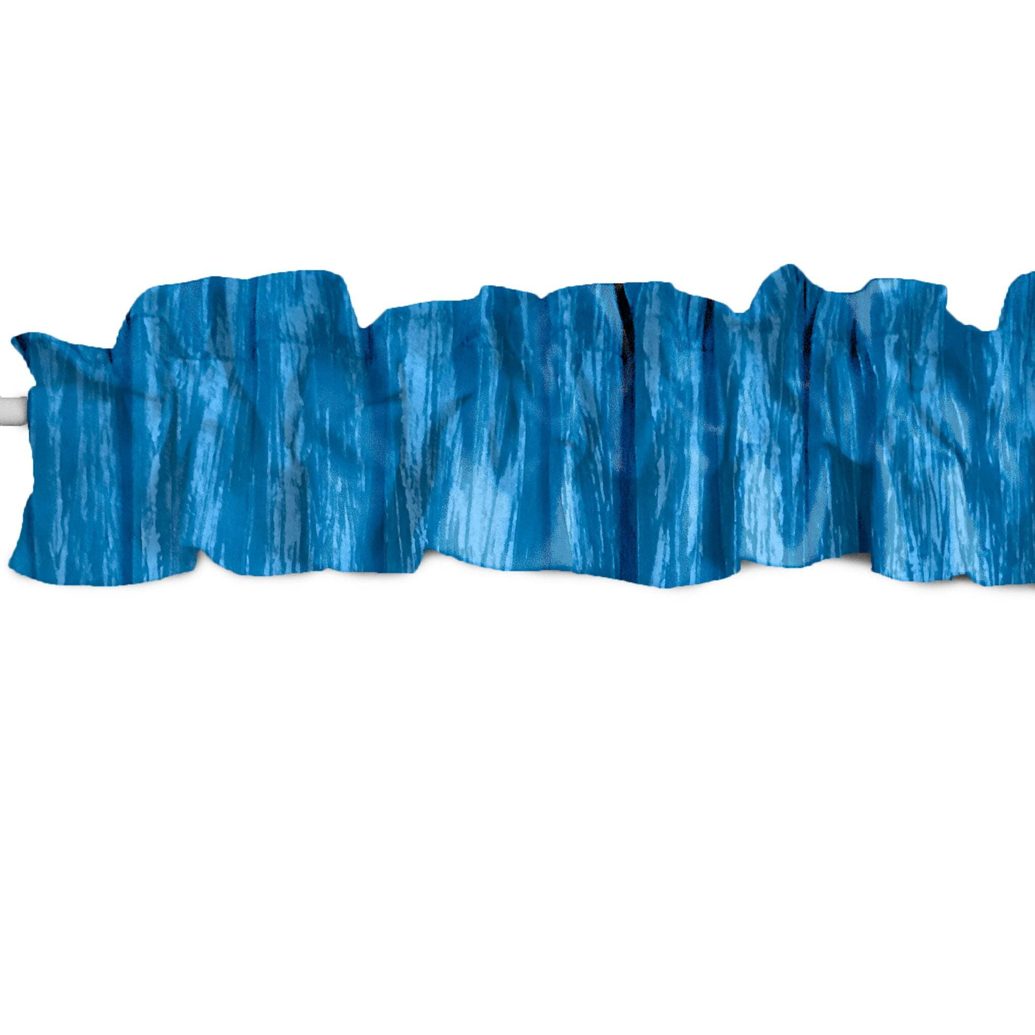 Crinkle Crushed Taffeta Curtain Sleeve Topper Window Treatment ...