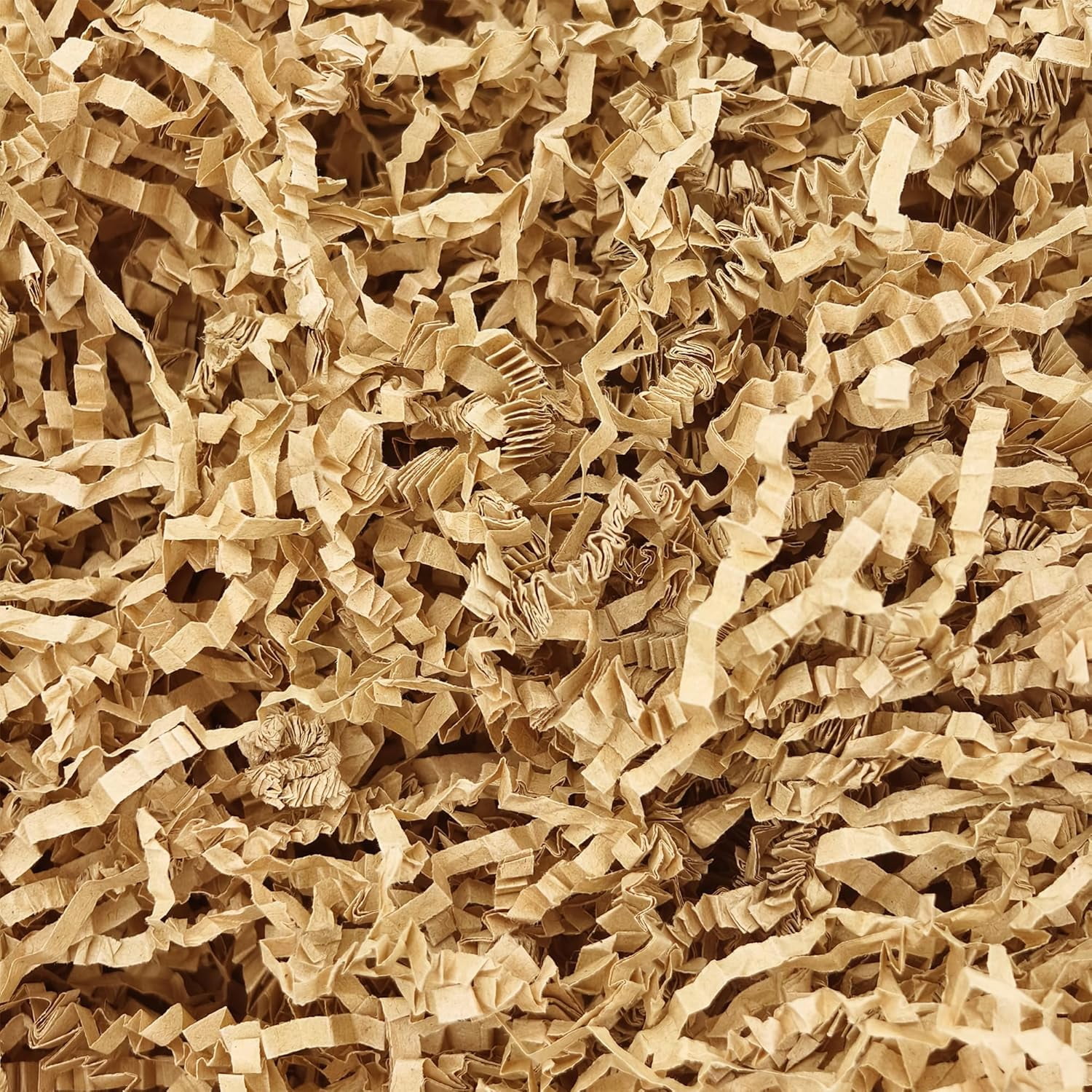 Crinkle Cut Paper Shred Filler,2 LB Brown Shredded for Gift Boxes Bags ...