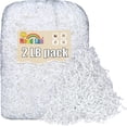 Crinkle Cut Paper Shred Filler - 2 LB White - Shredded Cut Paper for ...