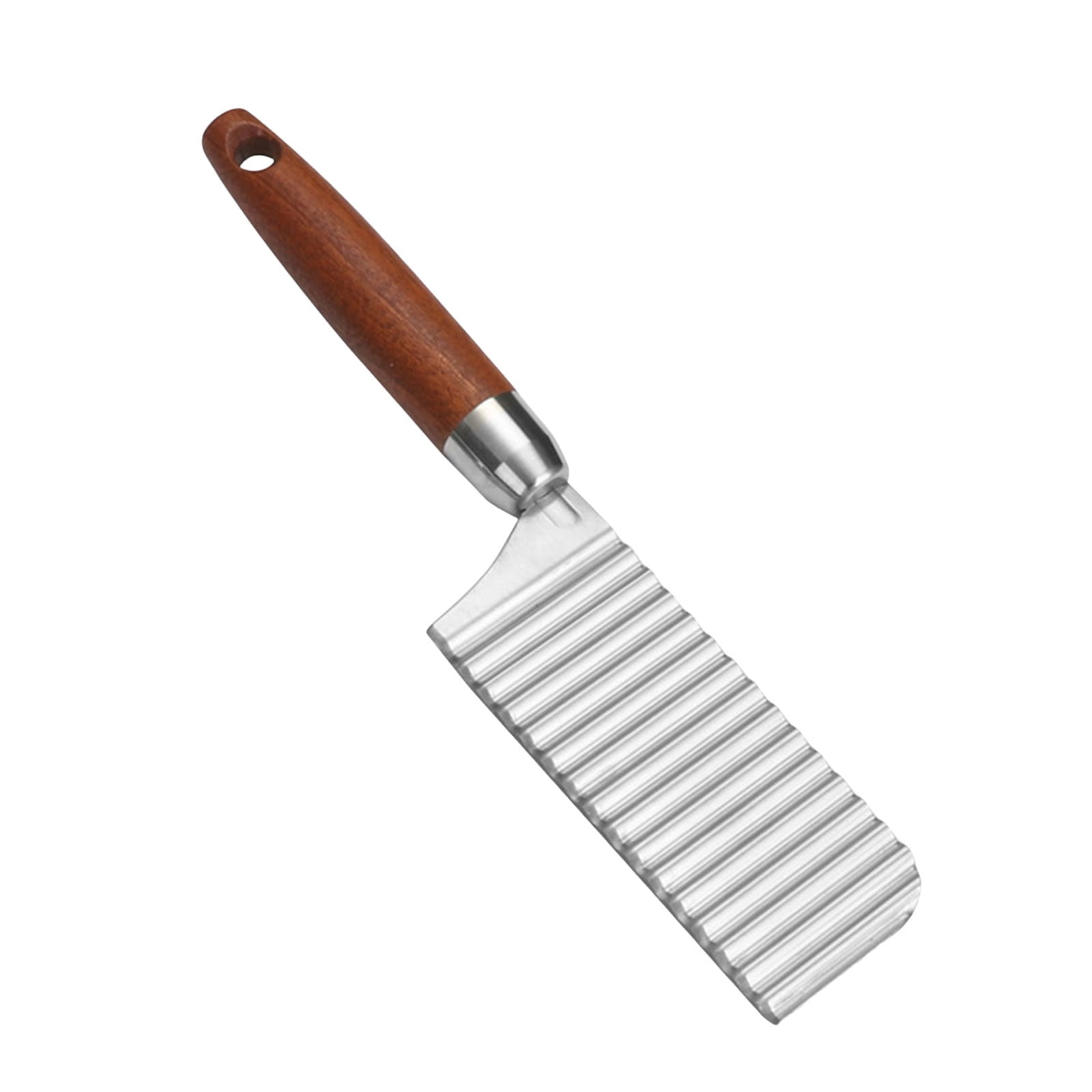 Crinkle Cutter Knife - Wavy Blade Vegetable Chopper for Perfect Crinkle ...