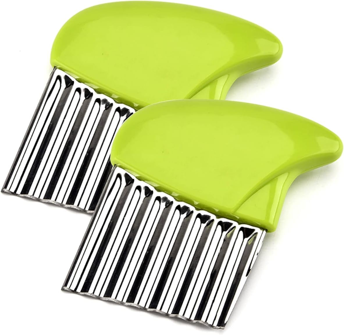 Crinkle Cutter Stainless Steel Potato Carrot Chip Vegetable Crinkle ...