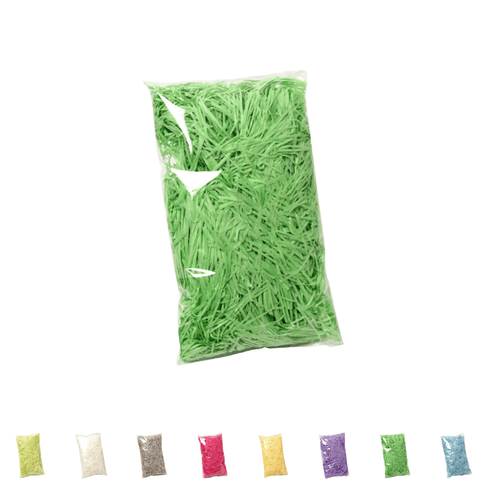 Crinkle Paper Filler for Easter Basket, 200g Raffia Paper Shreds ...