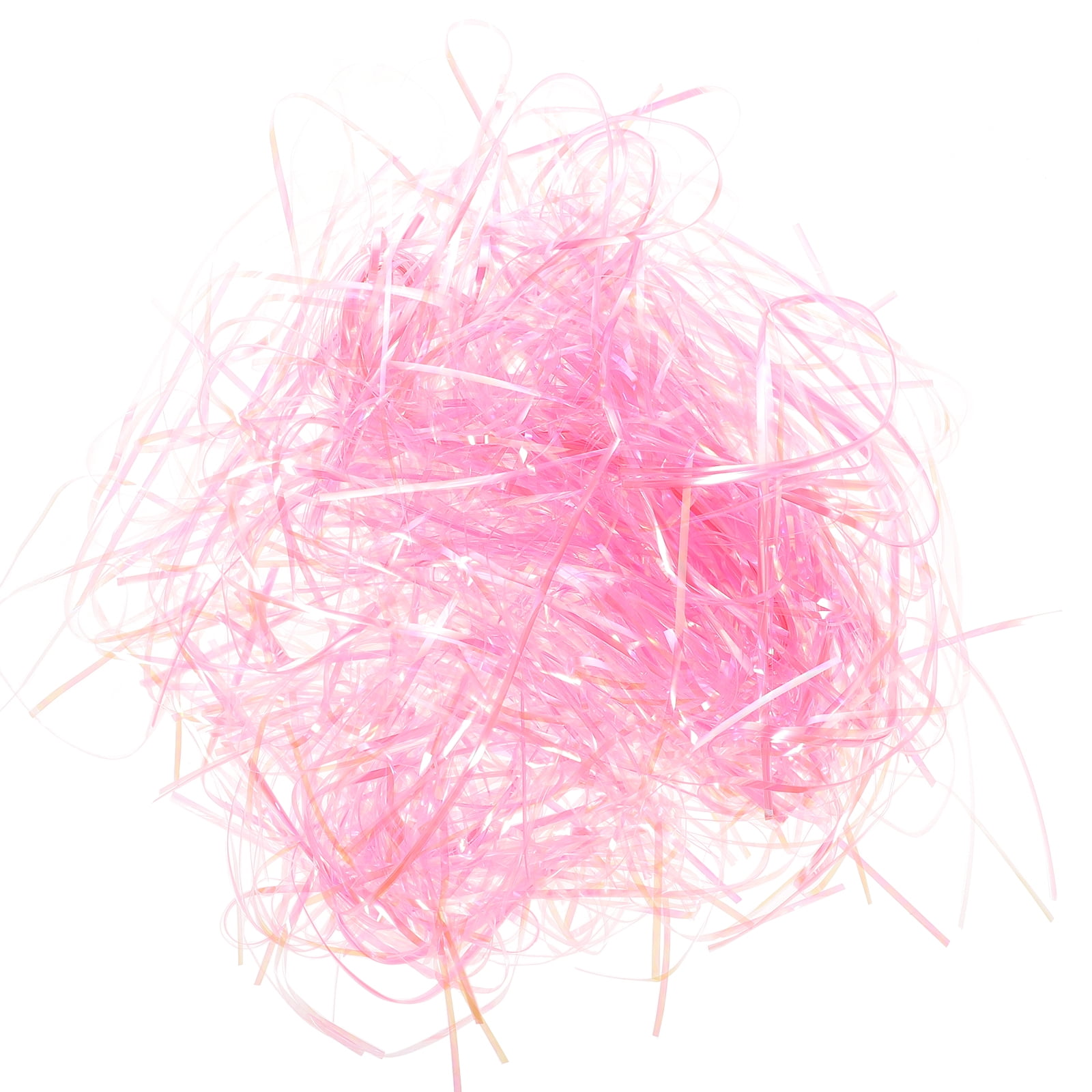 Toyandona Pink Plastic Crinkle Cut Shred Filler for Decor Bright Color ...