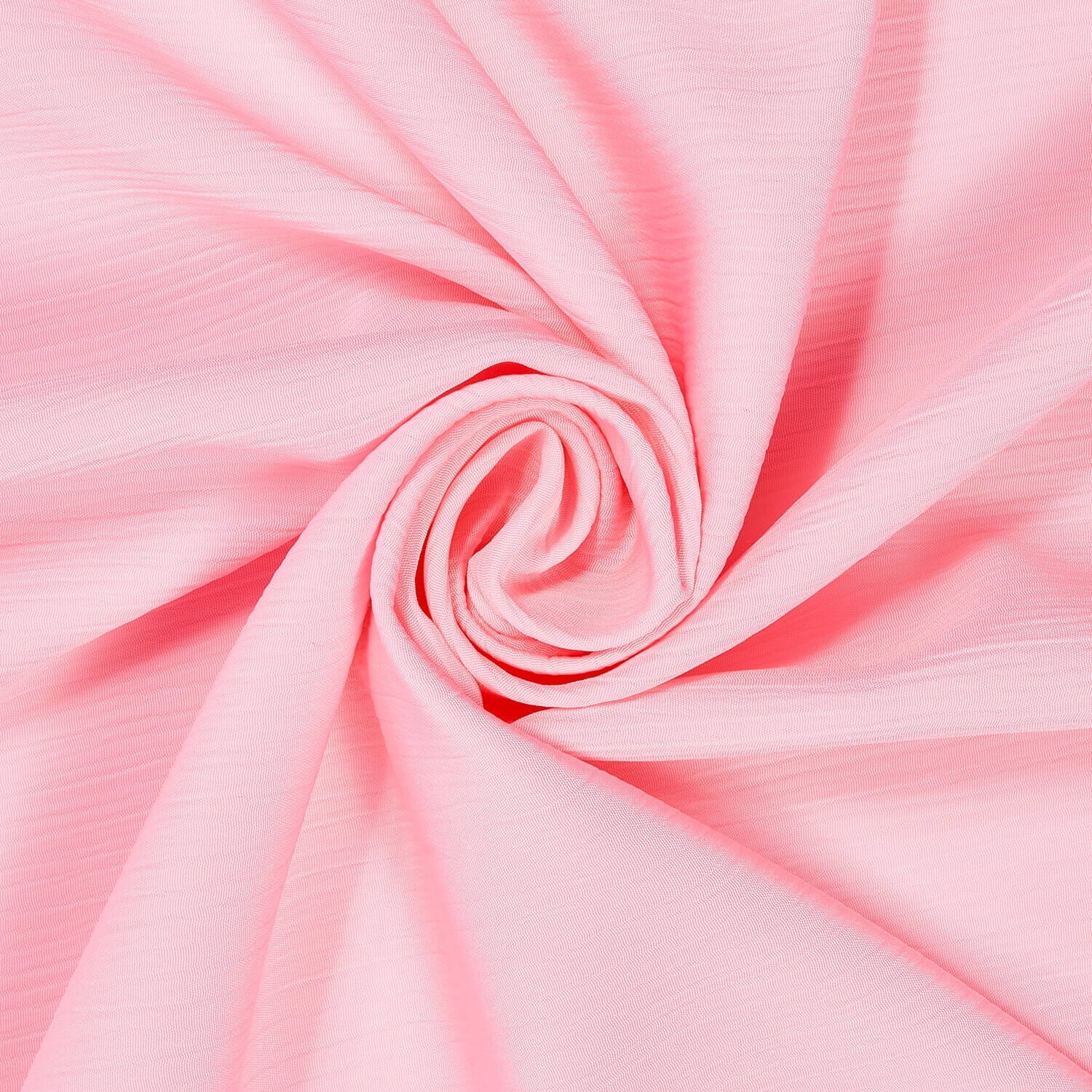 Crinkle Polyester Fabric 60" Wide Many Colors Draping & Apparel - Pink ...
