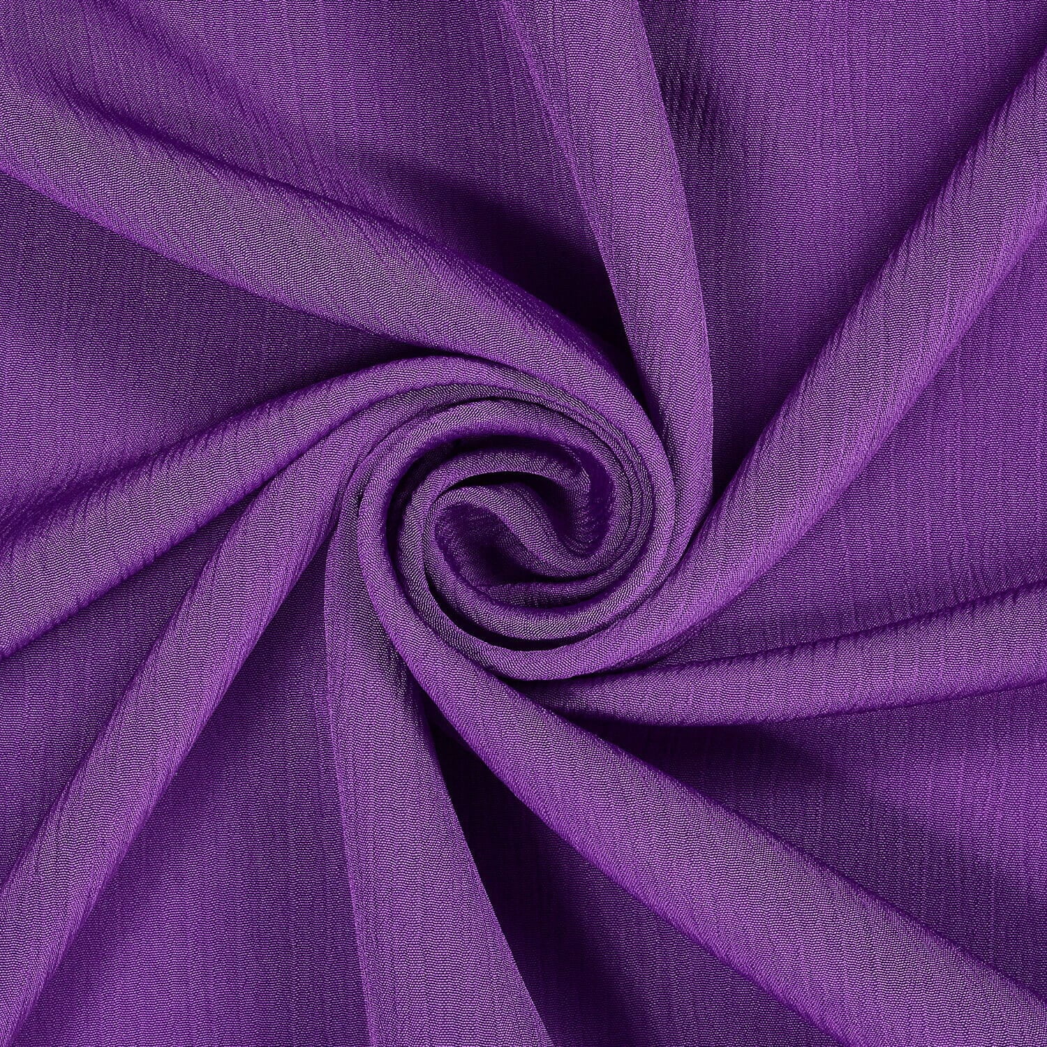 Crinkle Polyester Fabric 60" Wide Many Colors Draping & Apparel ...