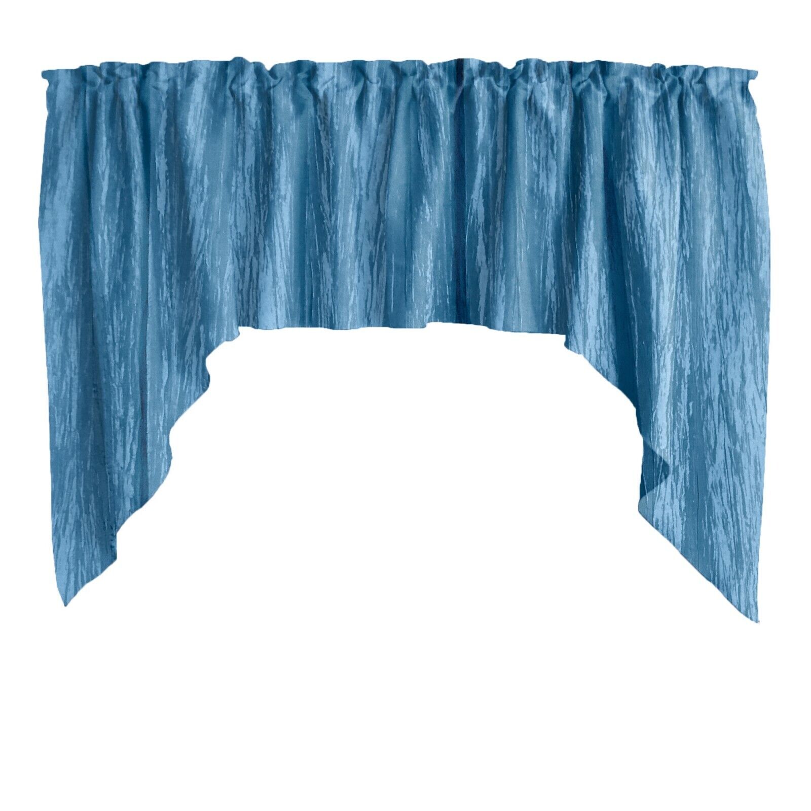 Crinkle Swag Window Valance Small Window Kitchen Bedroom Curtain ...