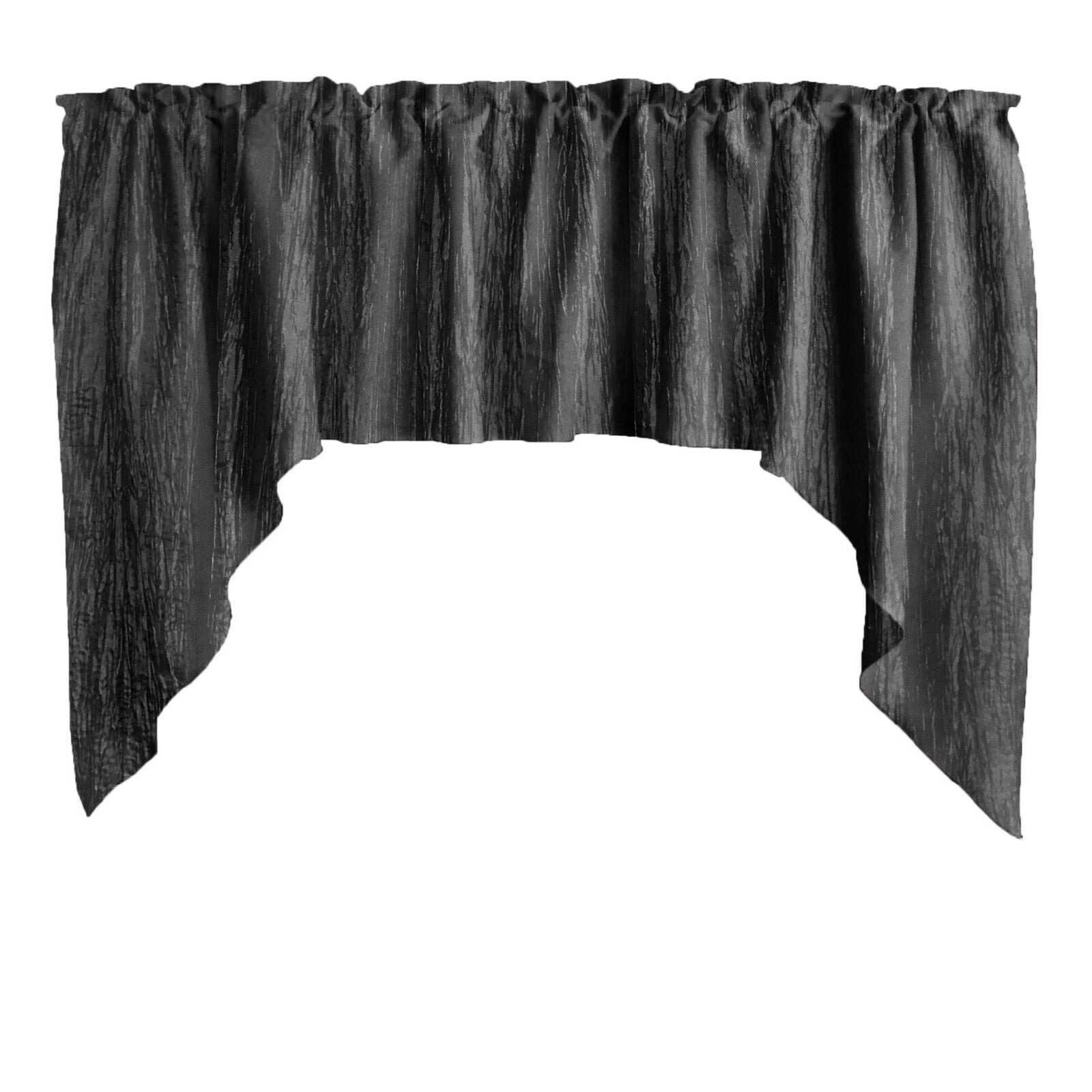 Crinkle Swag Window Valance Small Window Kitchen Bedroom Curtain ...