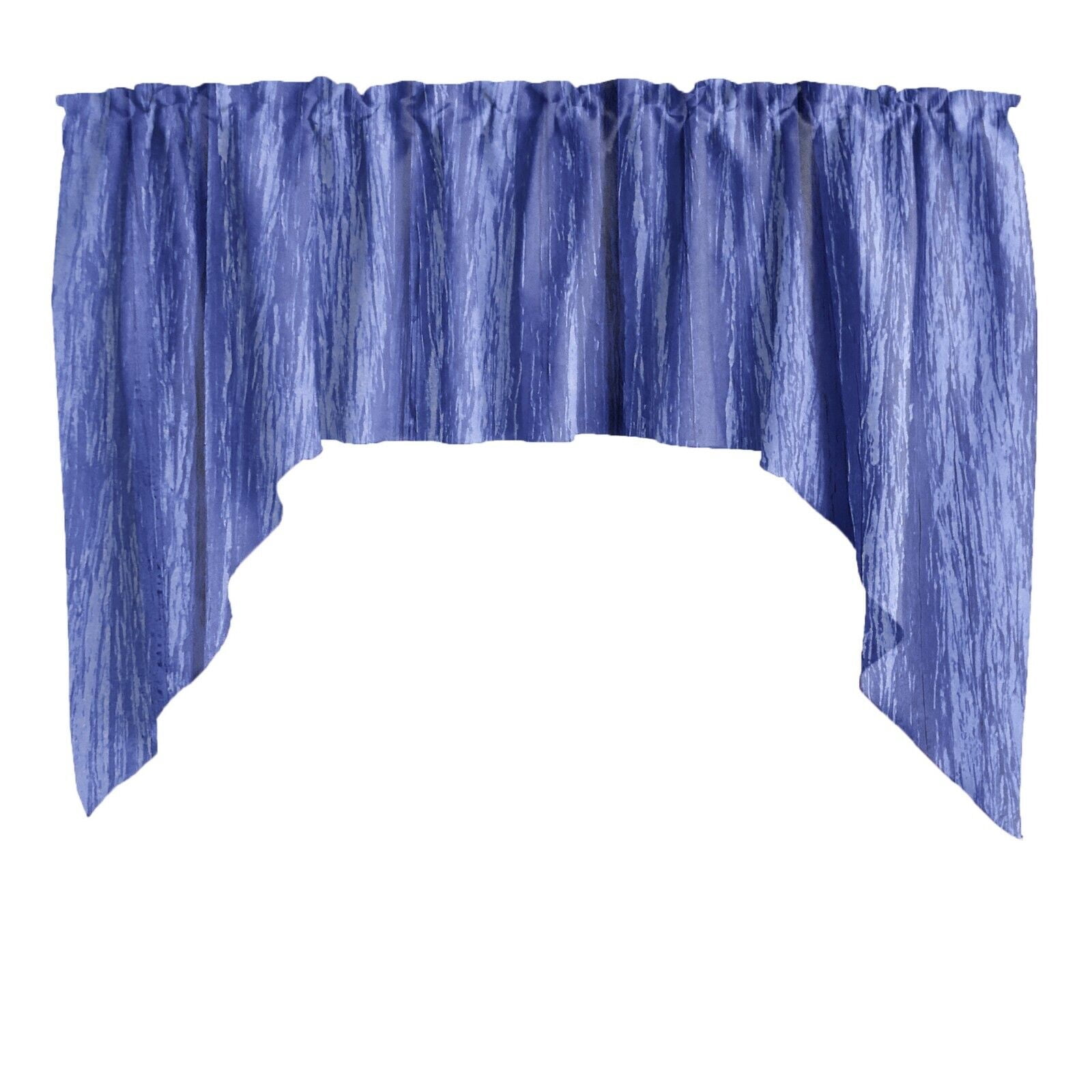Crinkle Swag Window Valance Small Window Kitchen Bedroom Curtain ...