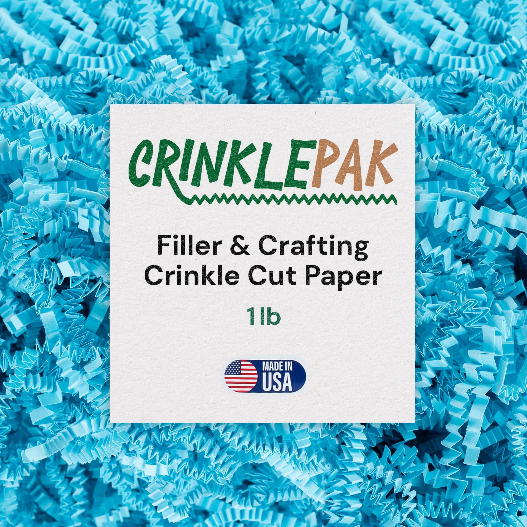 CrinklePak 1 LB USA Made crinkle paper filler | Paper Shred Filler for ...