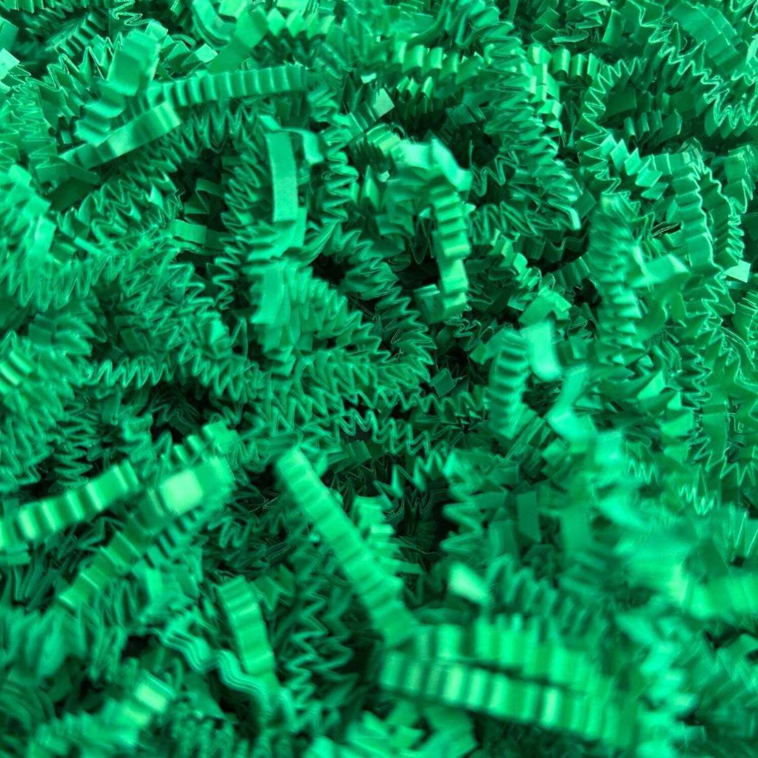 10 LB Green Crinkle Paper Shred - Walmart.com
