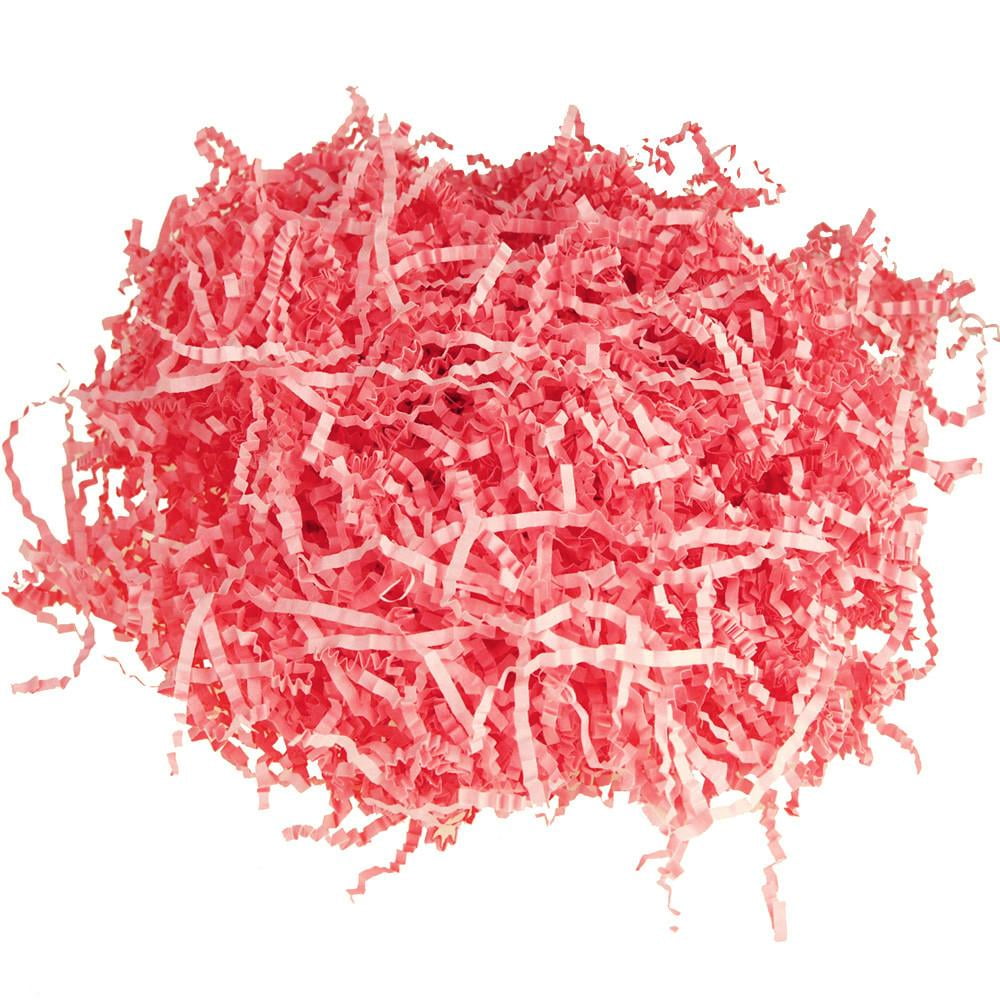 Crinkled Paper Shreds Packaging, 2-Ounces, Pink - Walmart.com