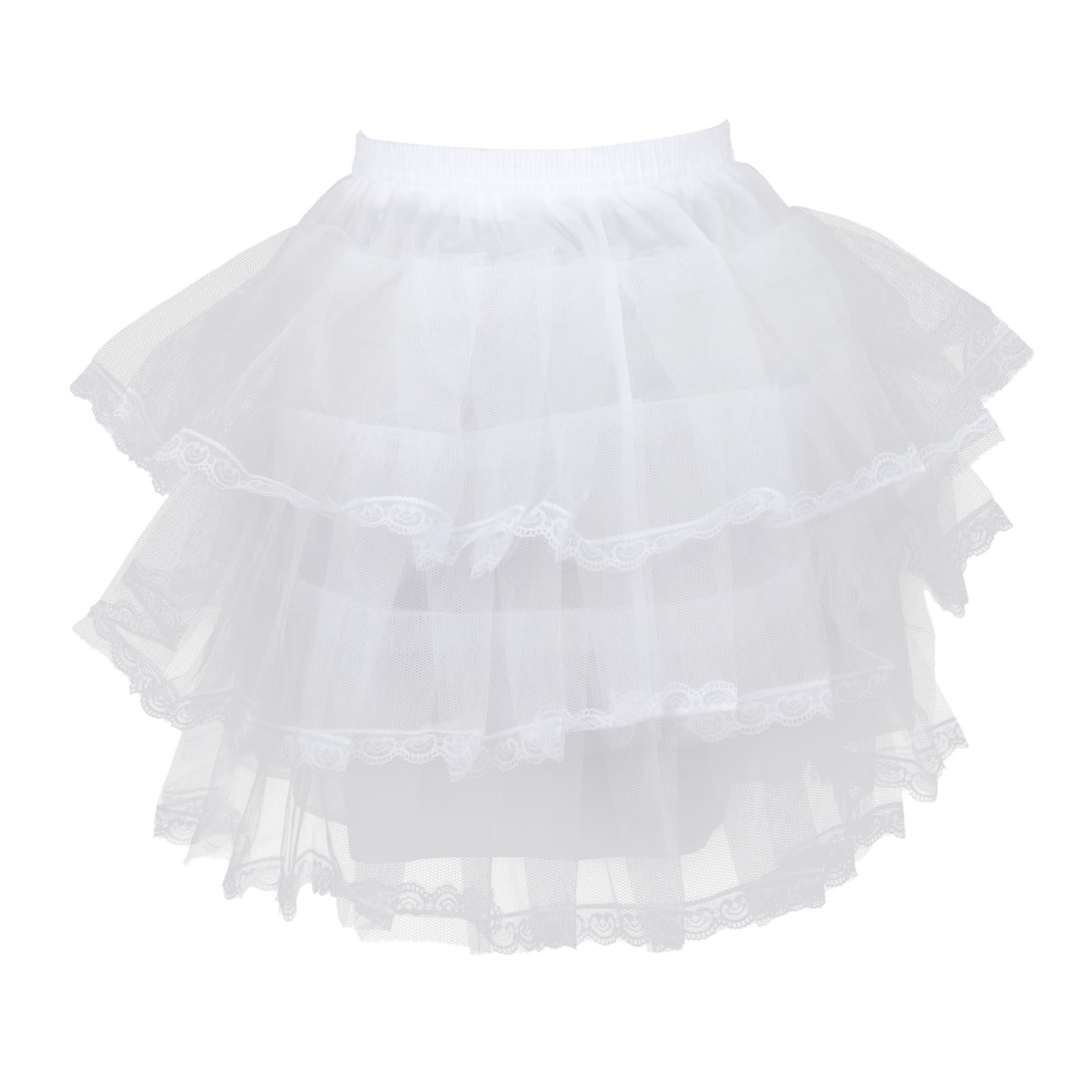 Crinoline Petticoat Clothing Accessories Slips Underskirt Short Dress ...