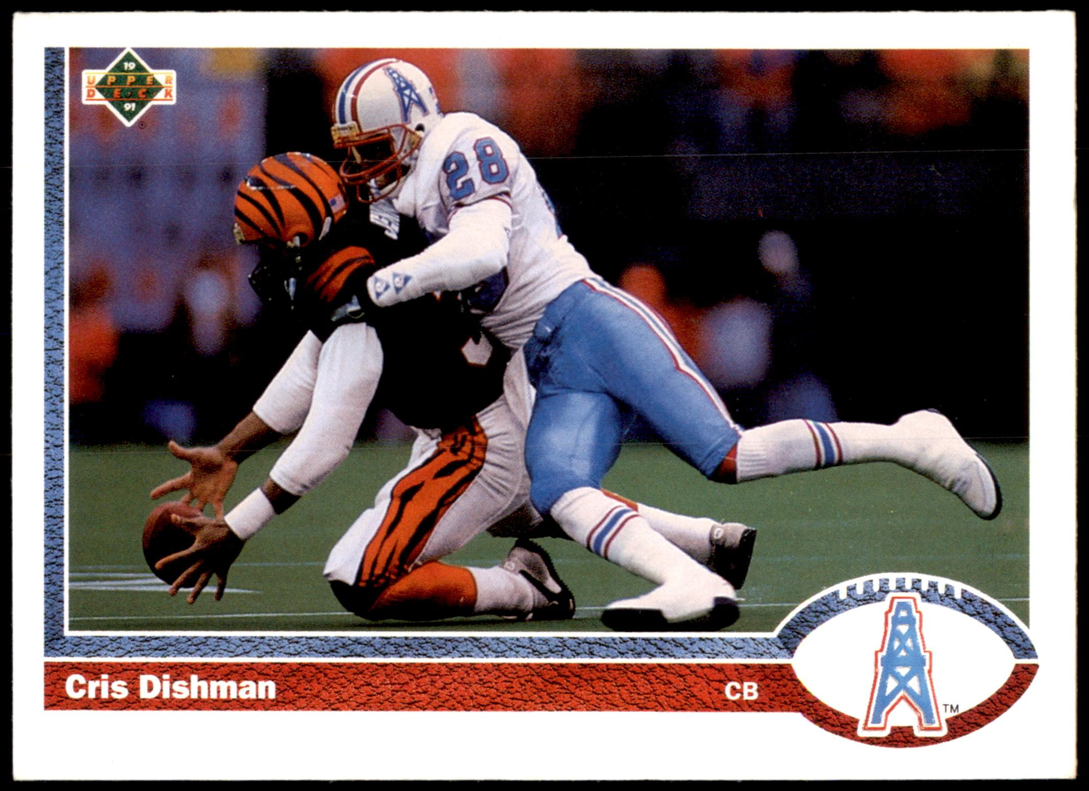 Cris Dishman #279c 1991 Upper Deck - Walmart.com