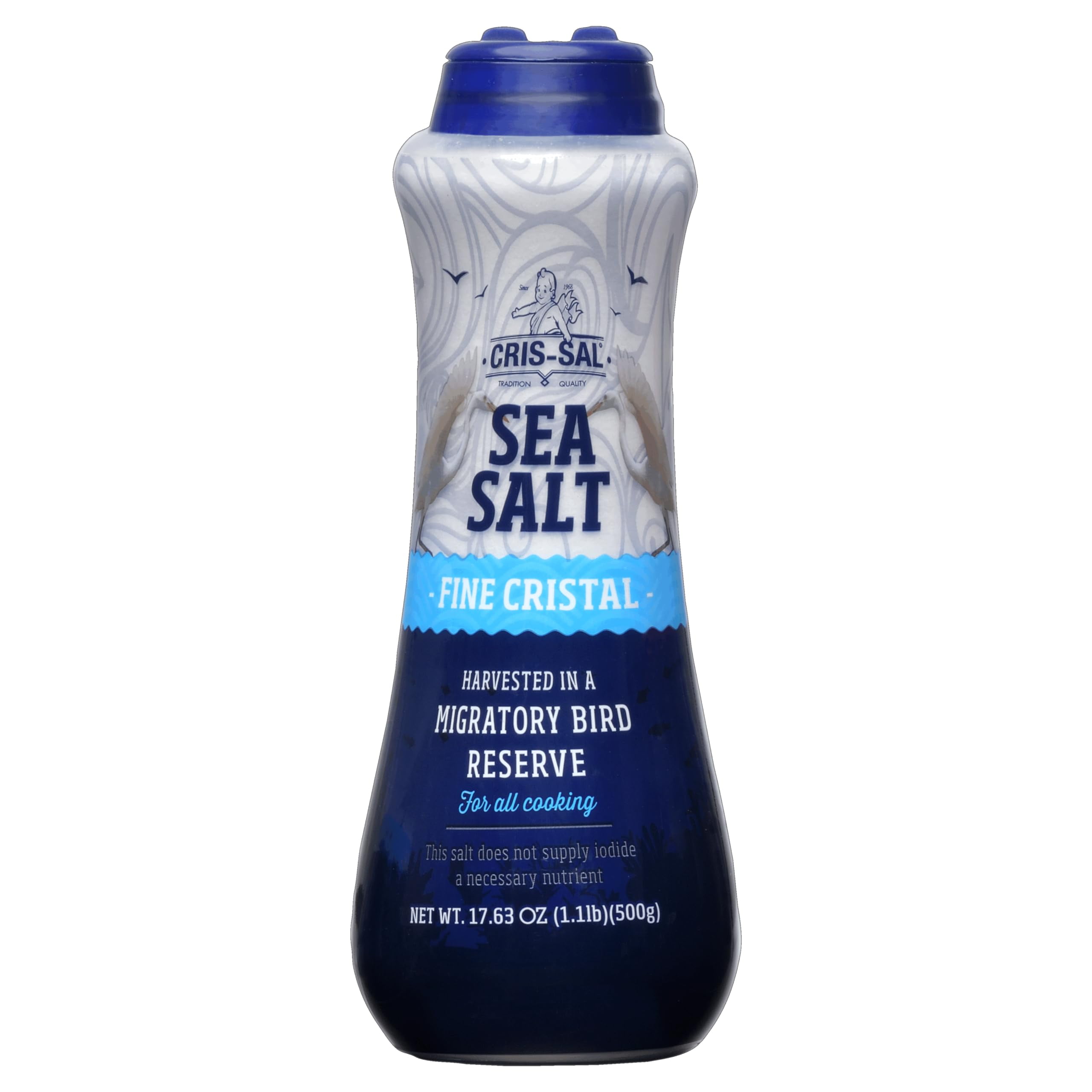 Cris-Sal Gourmet Fine Cristal DHF10 Sea Salt, Full Flavor Premium ...