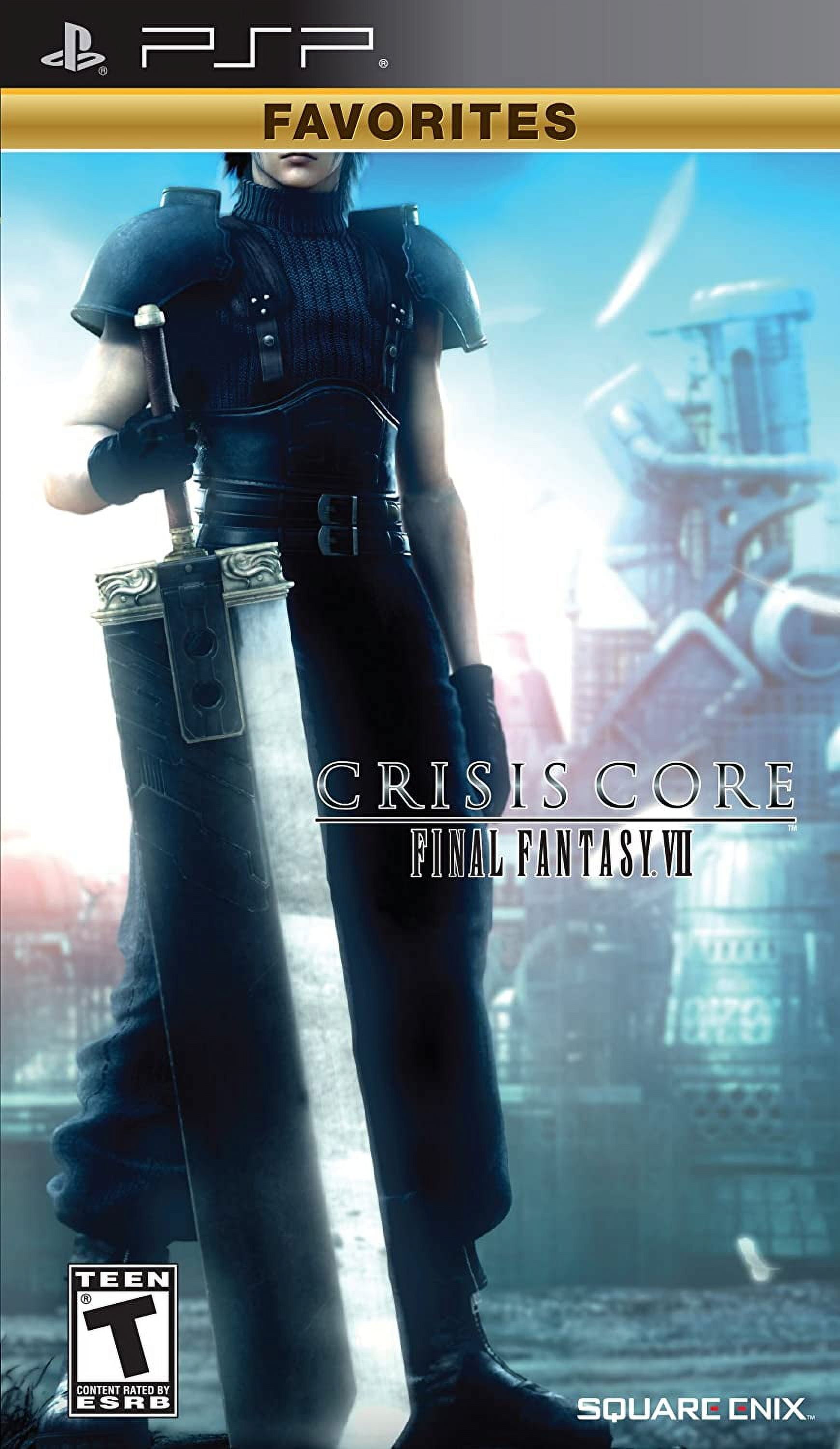 Free Shipping! Crisis Core: Final Fantasy VII (Greatest Hits) PSP ...