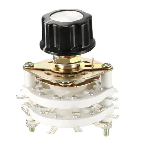 Crisp - 1 Pcs 4P5T 4 Pole 5 Position 2 Deck Switch Selector Band ...