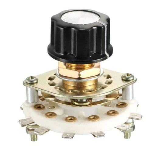 Crisp - 1P11T 1 Pole 11 Position 1 Deck Band Channel Rotary Switch ...