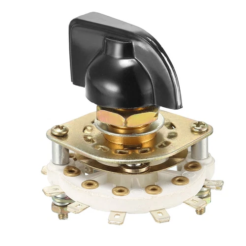 Crisp - 1P6T 1 Pole 6 Position 1 Deck Band Channel Rotary Switch ...