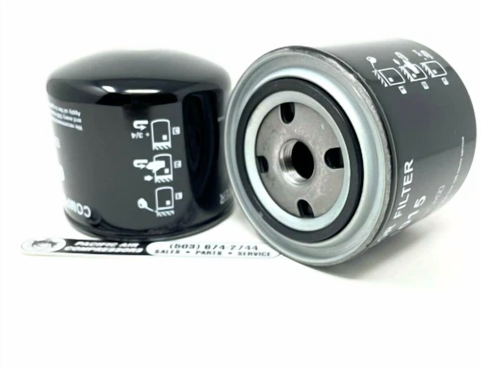 Crisp - 9056491 Abac American Oil Filter Rotary Screw Repair Part ...