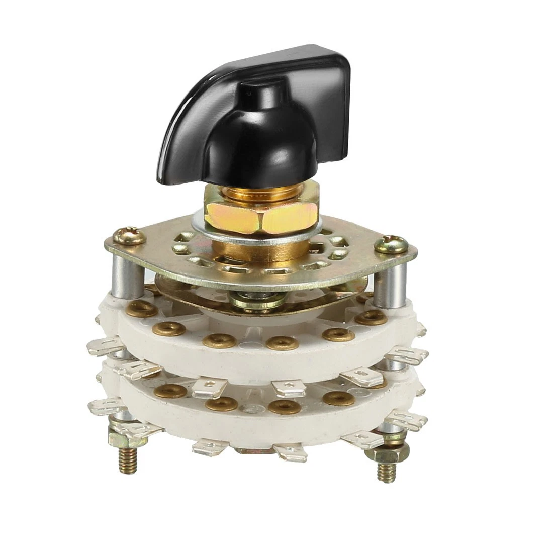 Crisp - Band Channel Rotary Switch Selector Plastic Knob 6P3T 6 Pole 3 ...