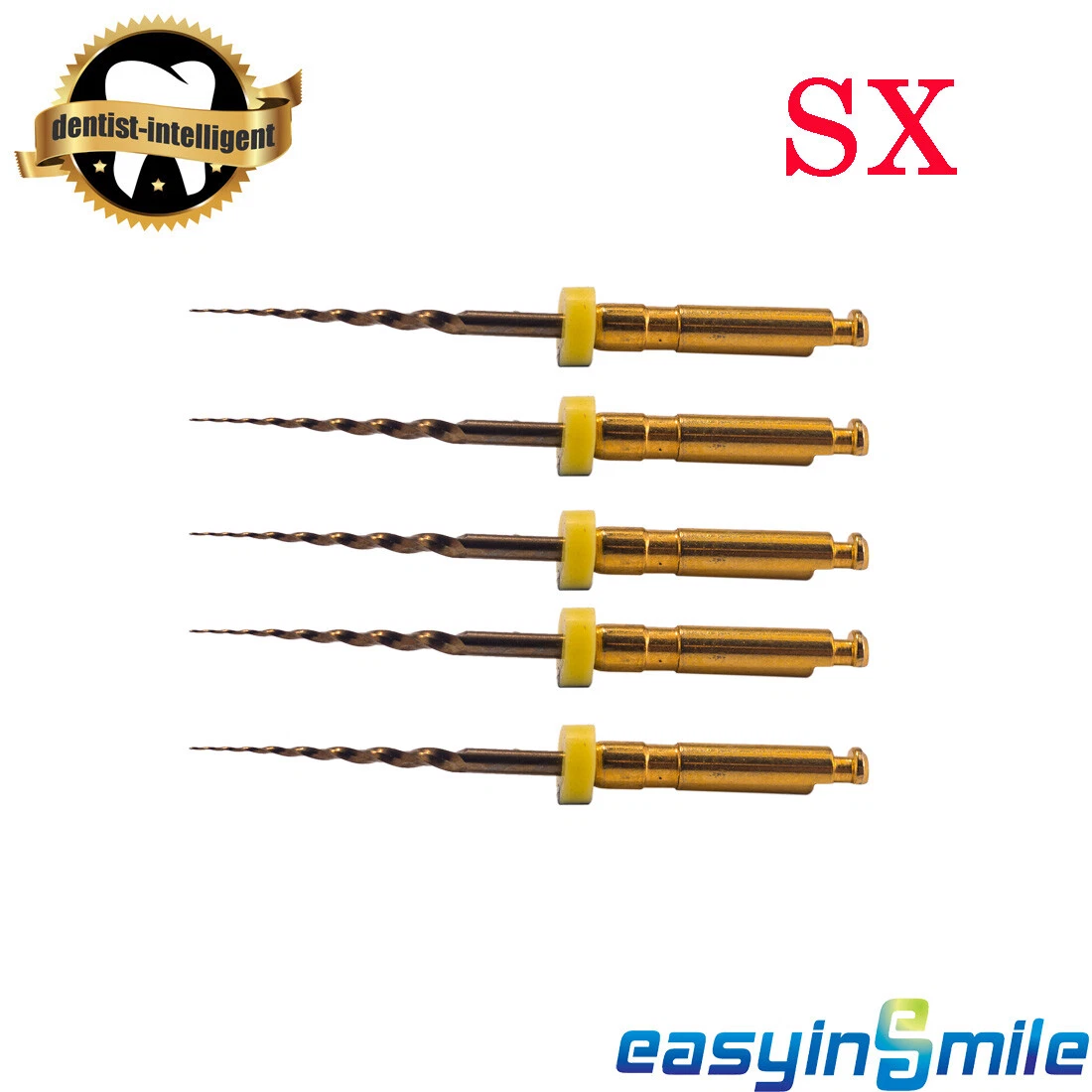 Crisp - Dental Endo Niti Rotary Files X-Gold Taper Sx File Fit ...